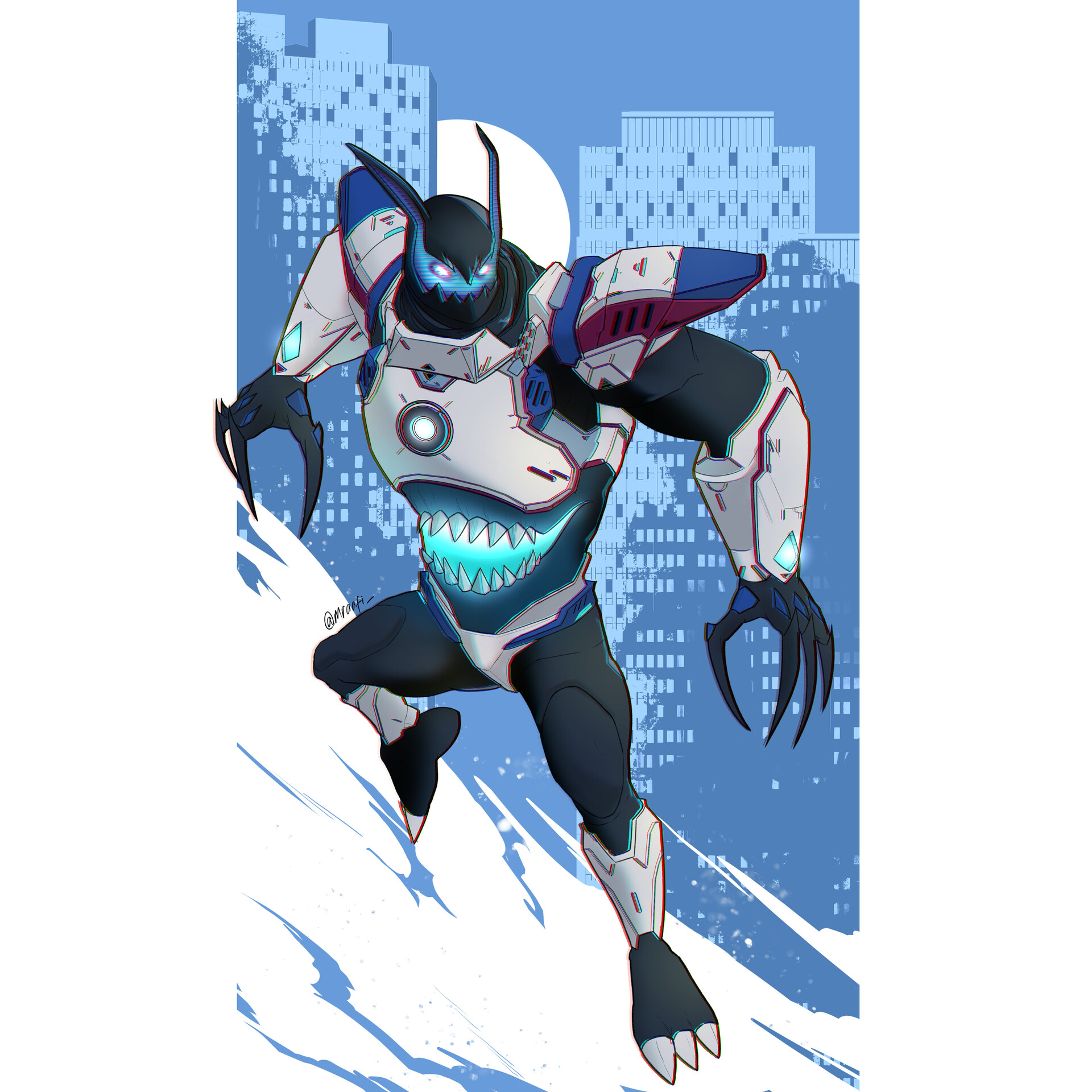 ArtStation - Character concept, Gloo: Mecha Skin