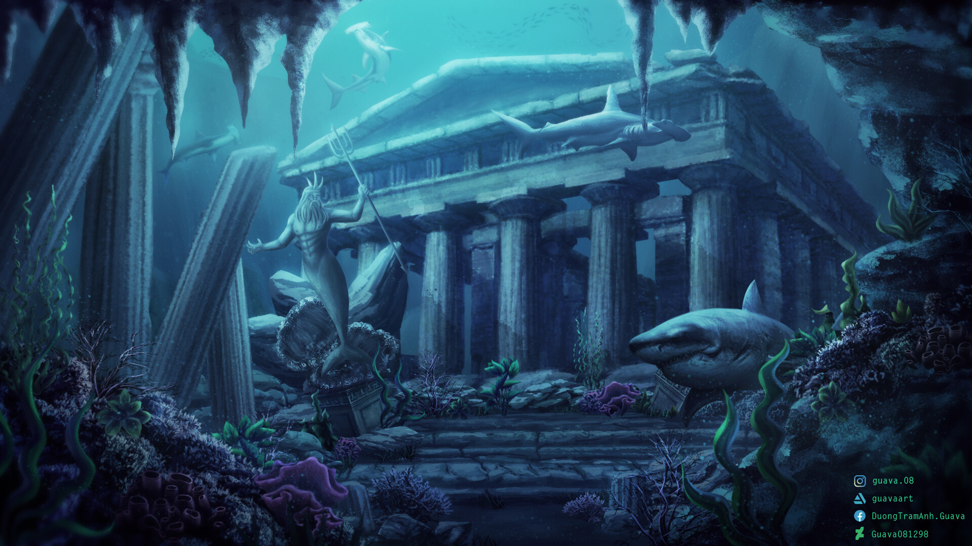 ArtStation - Water Temple (commission)