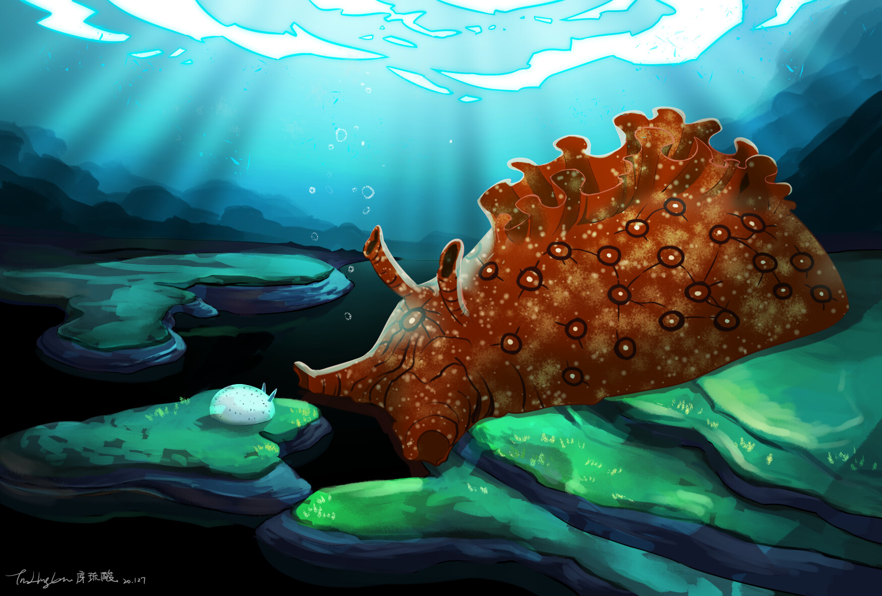 ArtStation - Sea hares