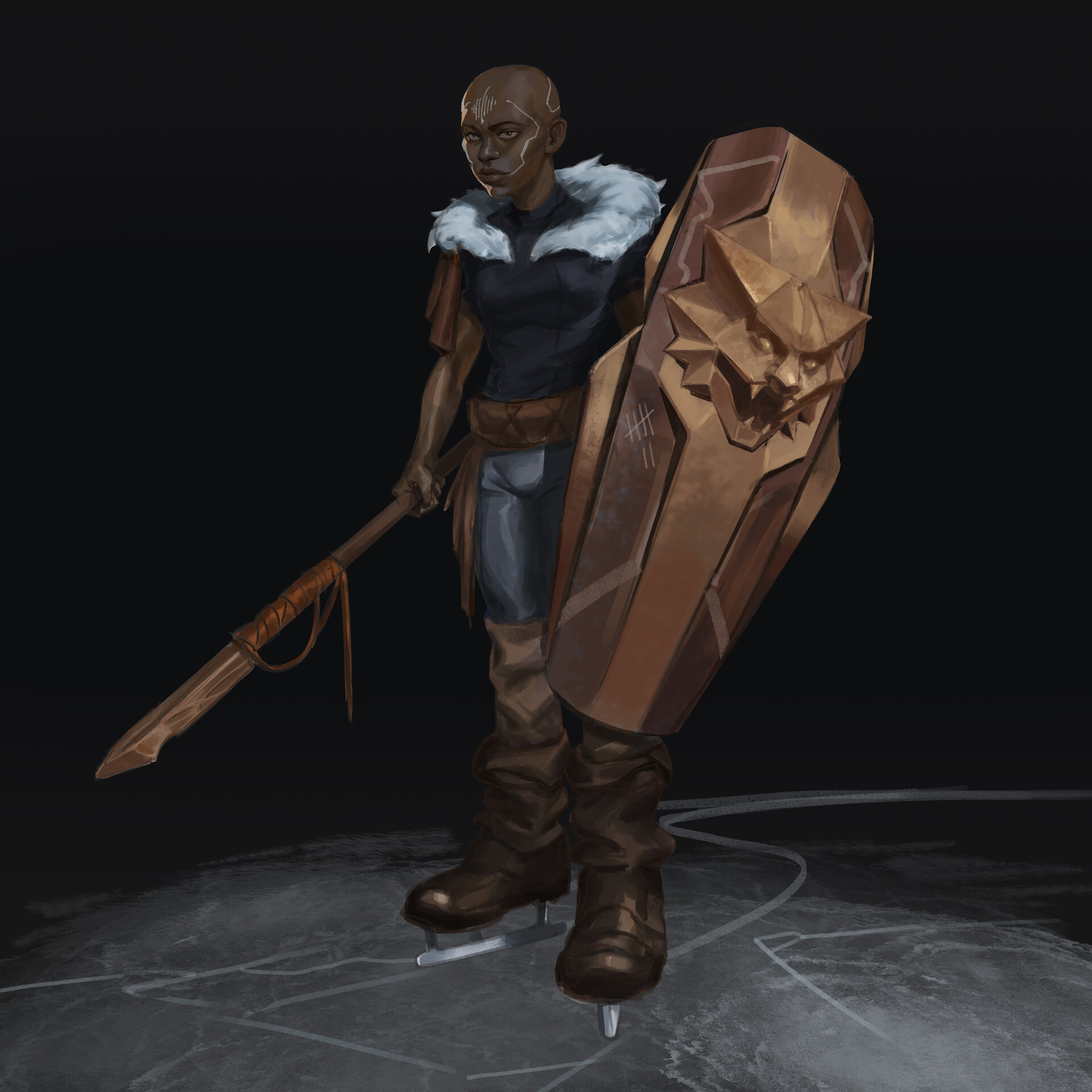 ArtStation - Ice Skater