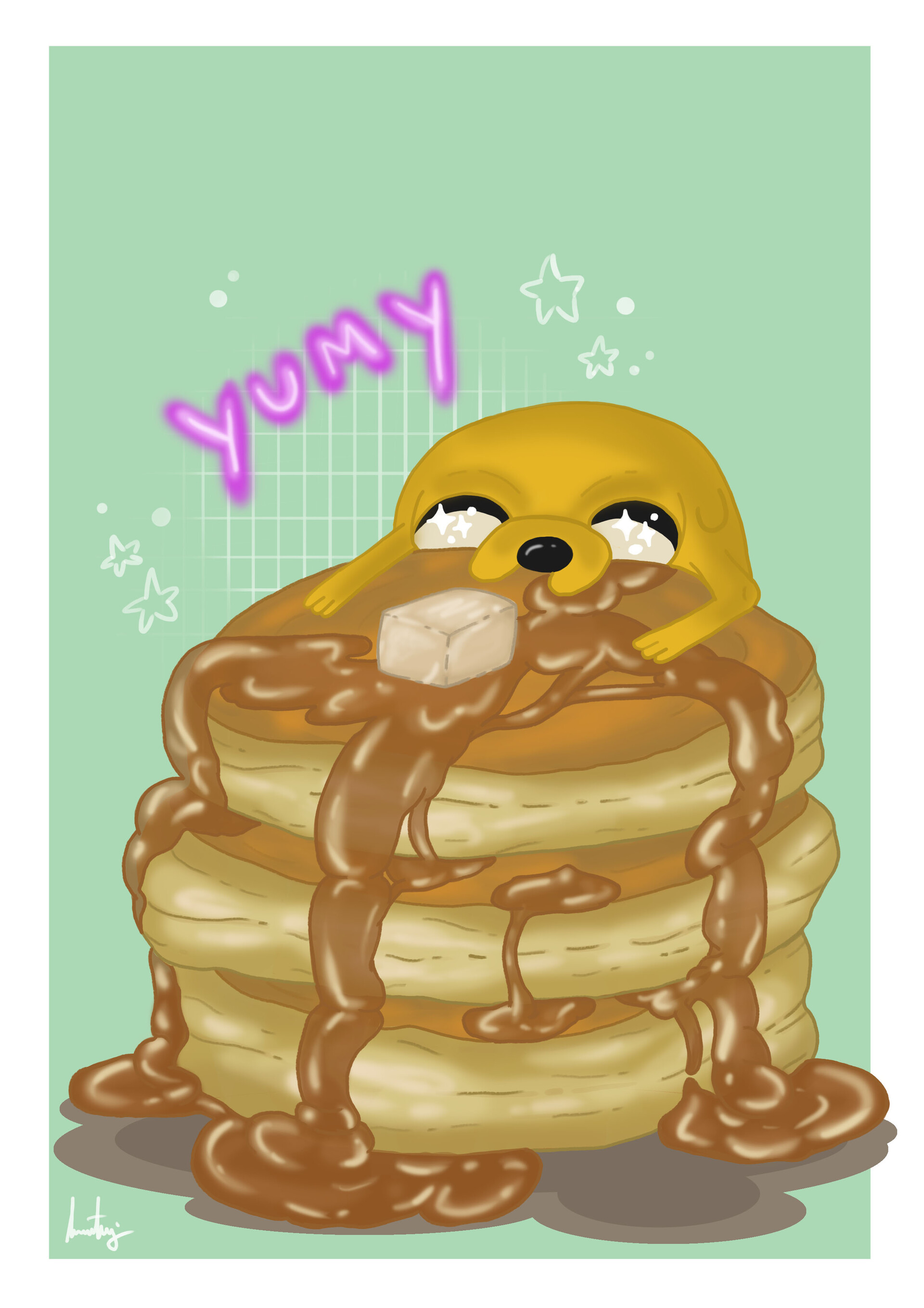 ArtStation - Jake&Food, Adventure Time!