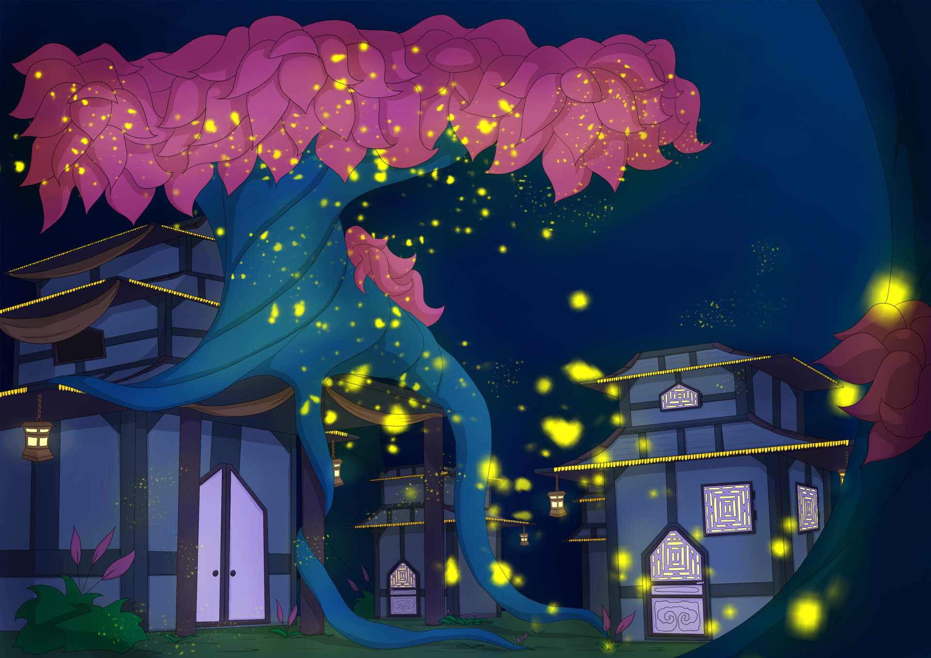 ArtStation - Firefly Island - Temple