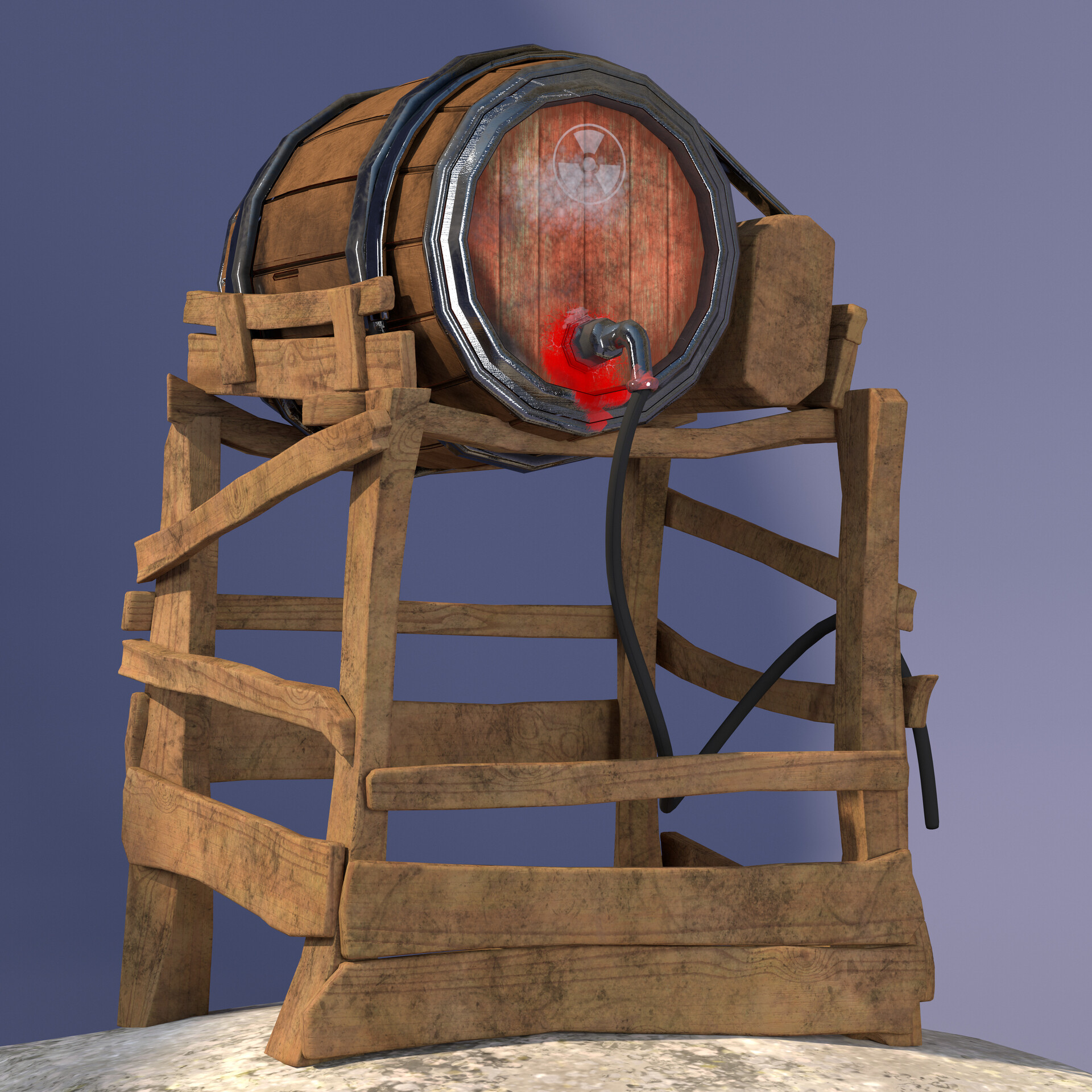 ArtStation - 3D Barrel