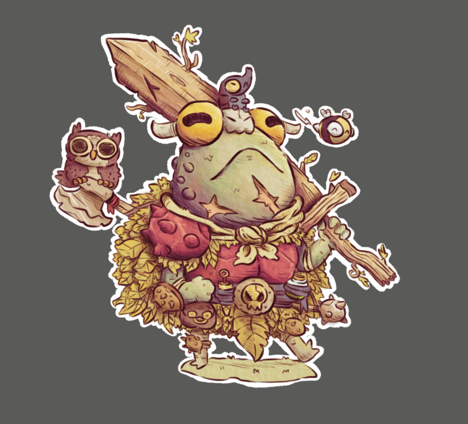 ArtStation - Toad Warrior