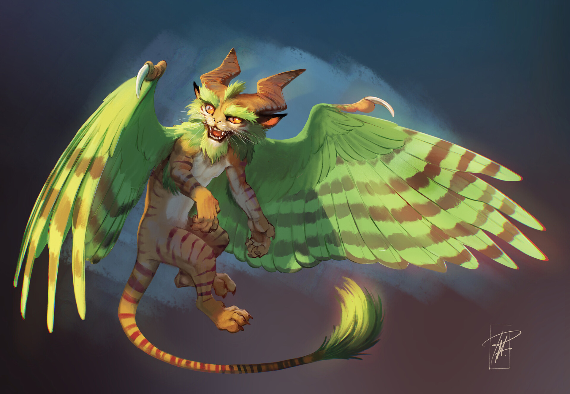 ArtStation - Flying Monkat