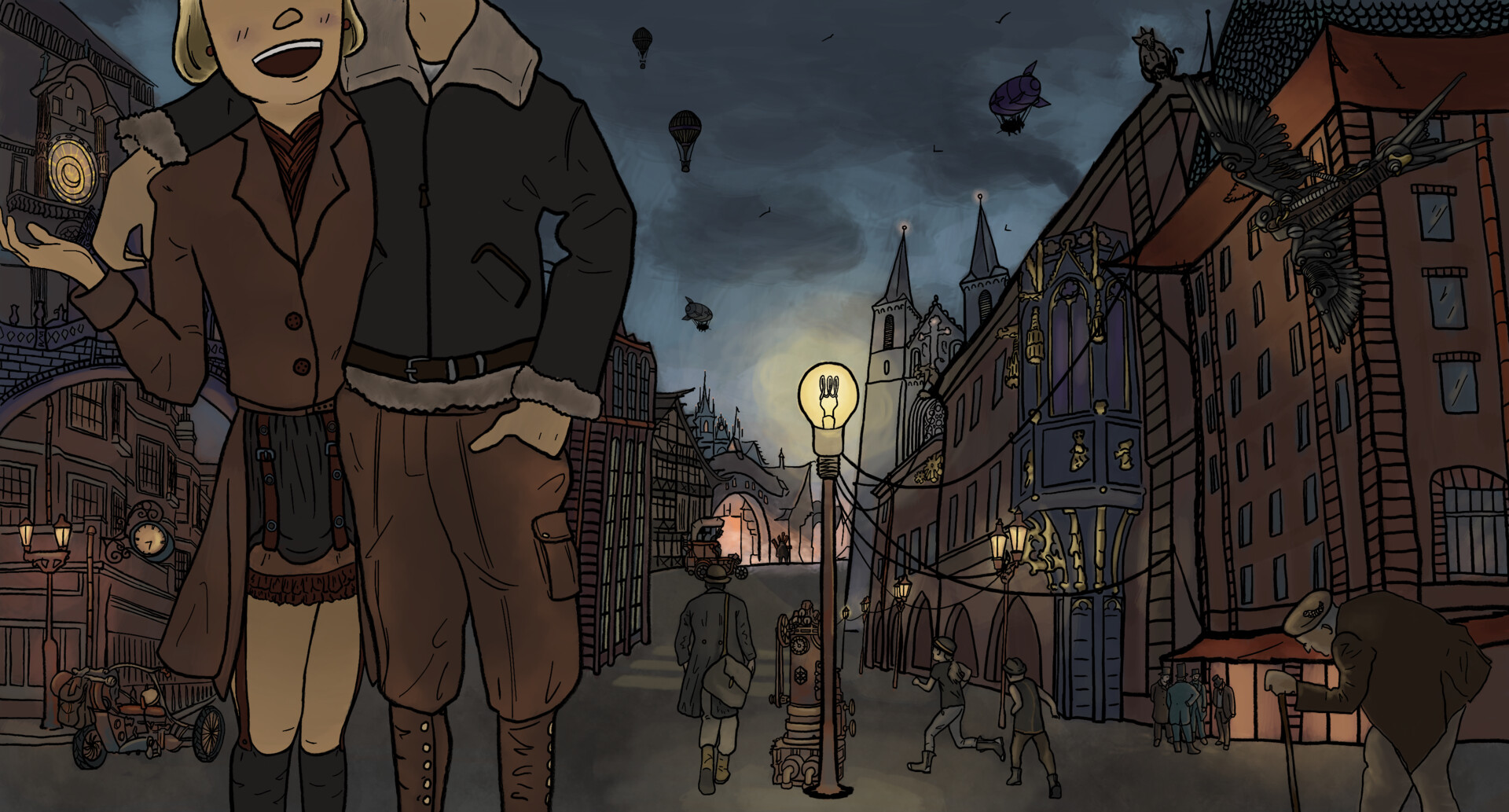 ArtStation - Steampunk DnD Art