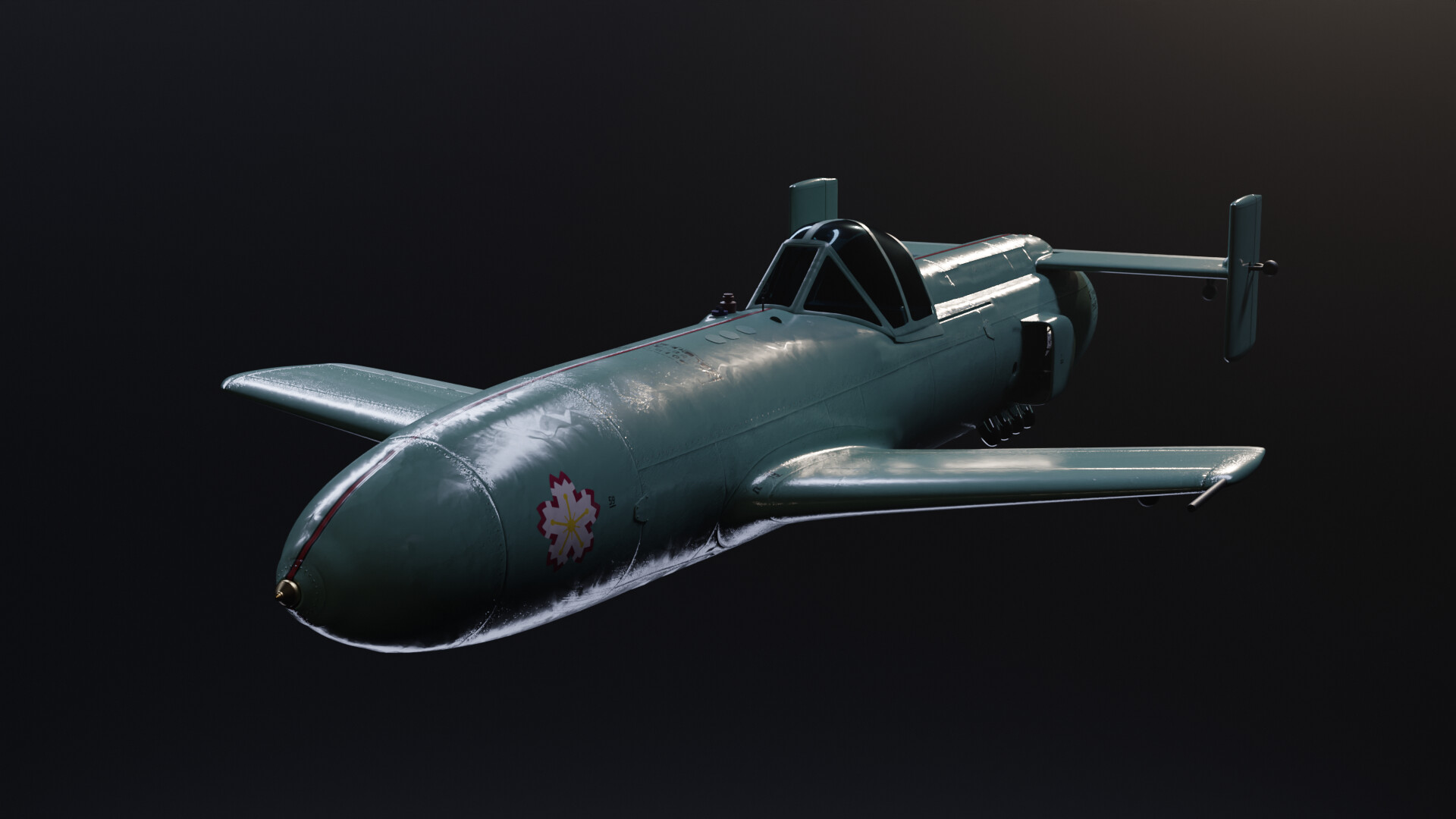 Georg Schönfeld - Yokosuka MXY 7 Ohka