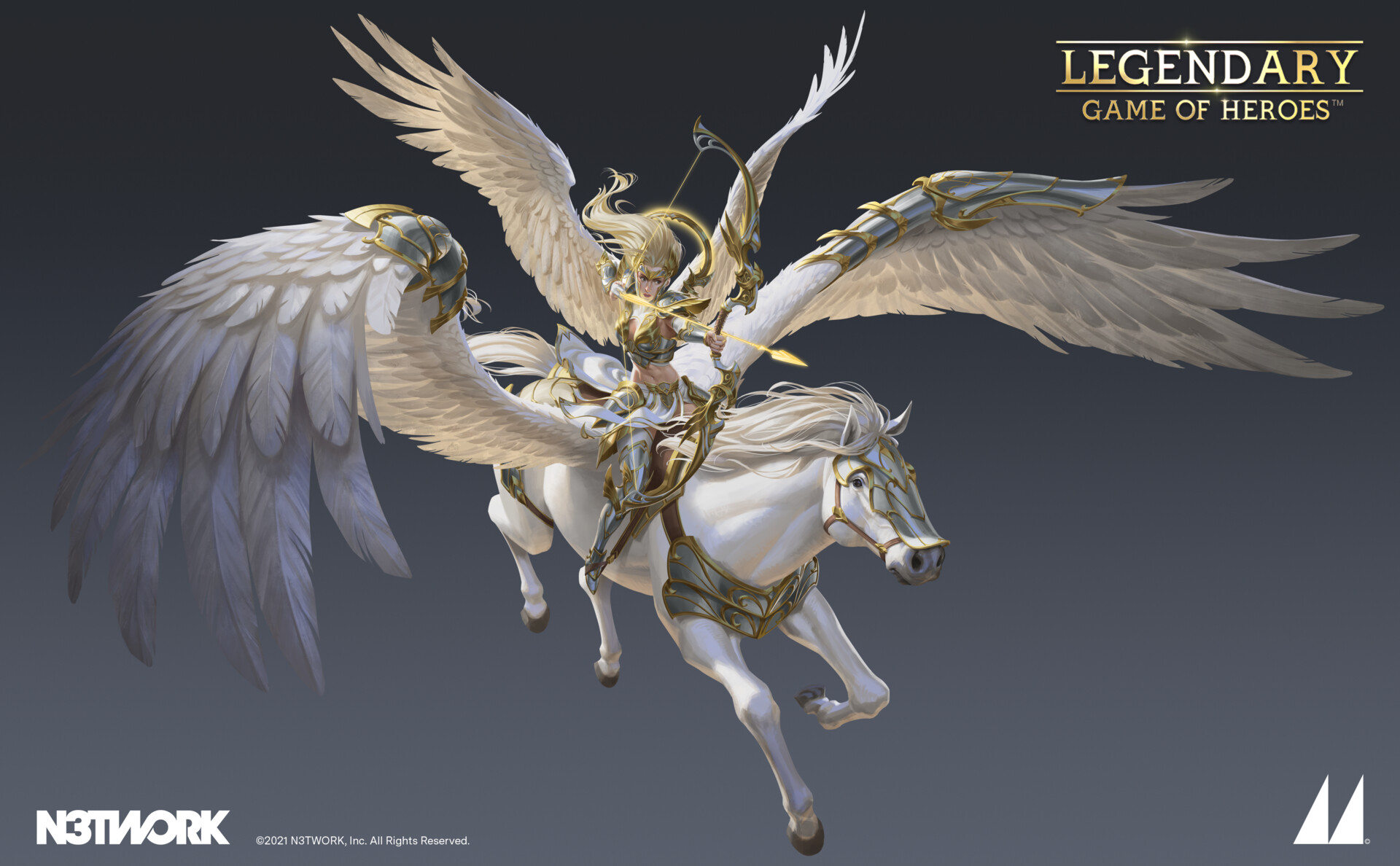 Mooncolony - Angelic Pegasus Rider | Legendary
