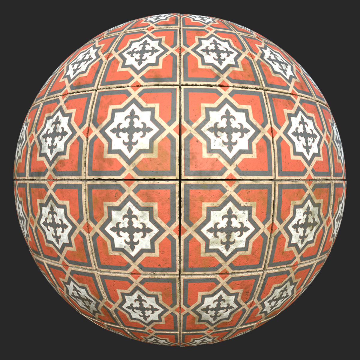 TextureCan - Retro Asian Floor Tiles