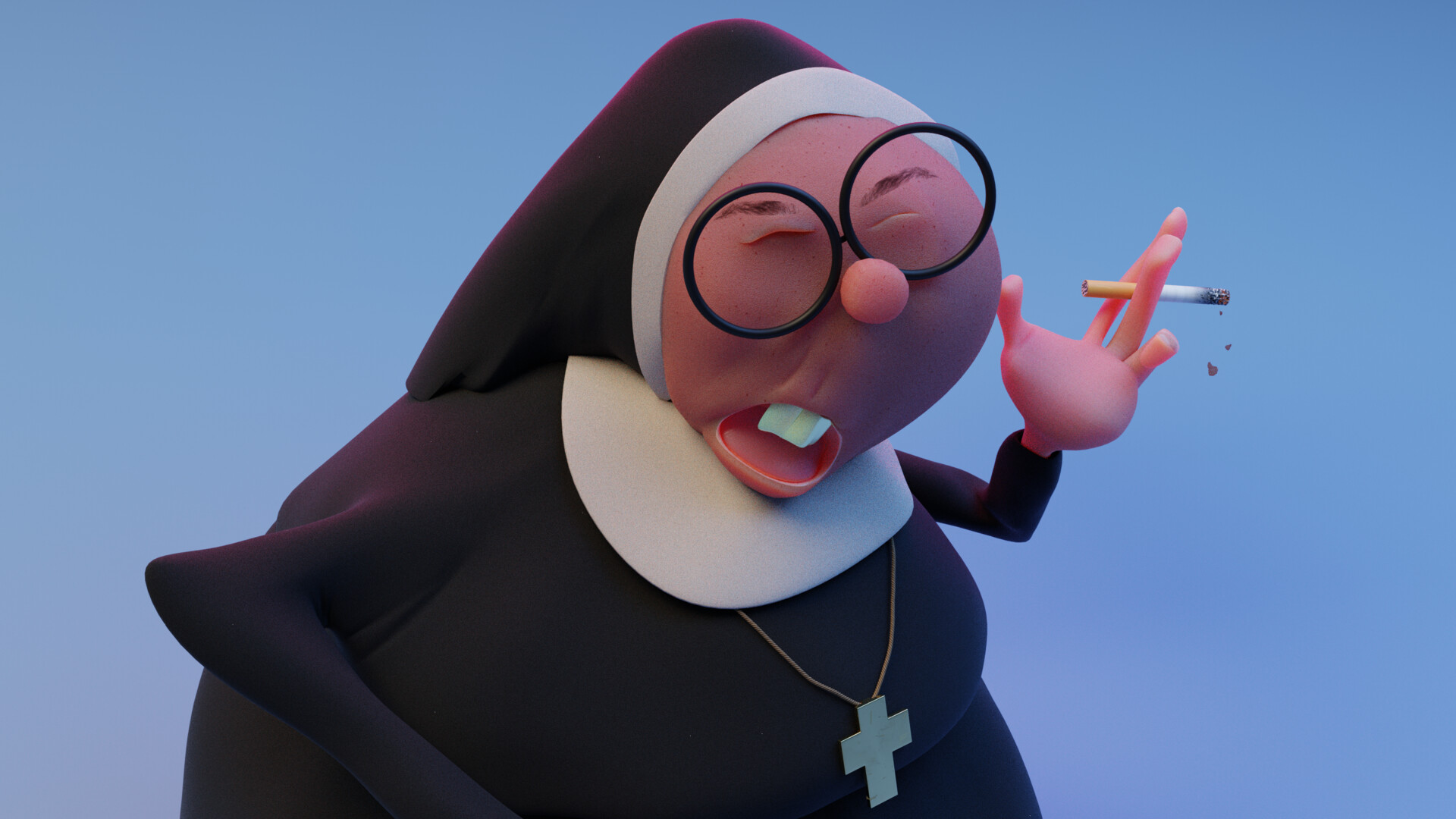 ArtStation - Nun