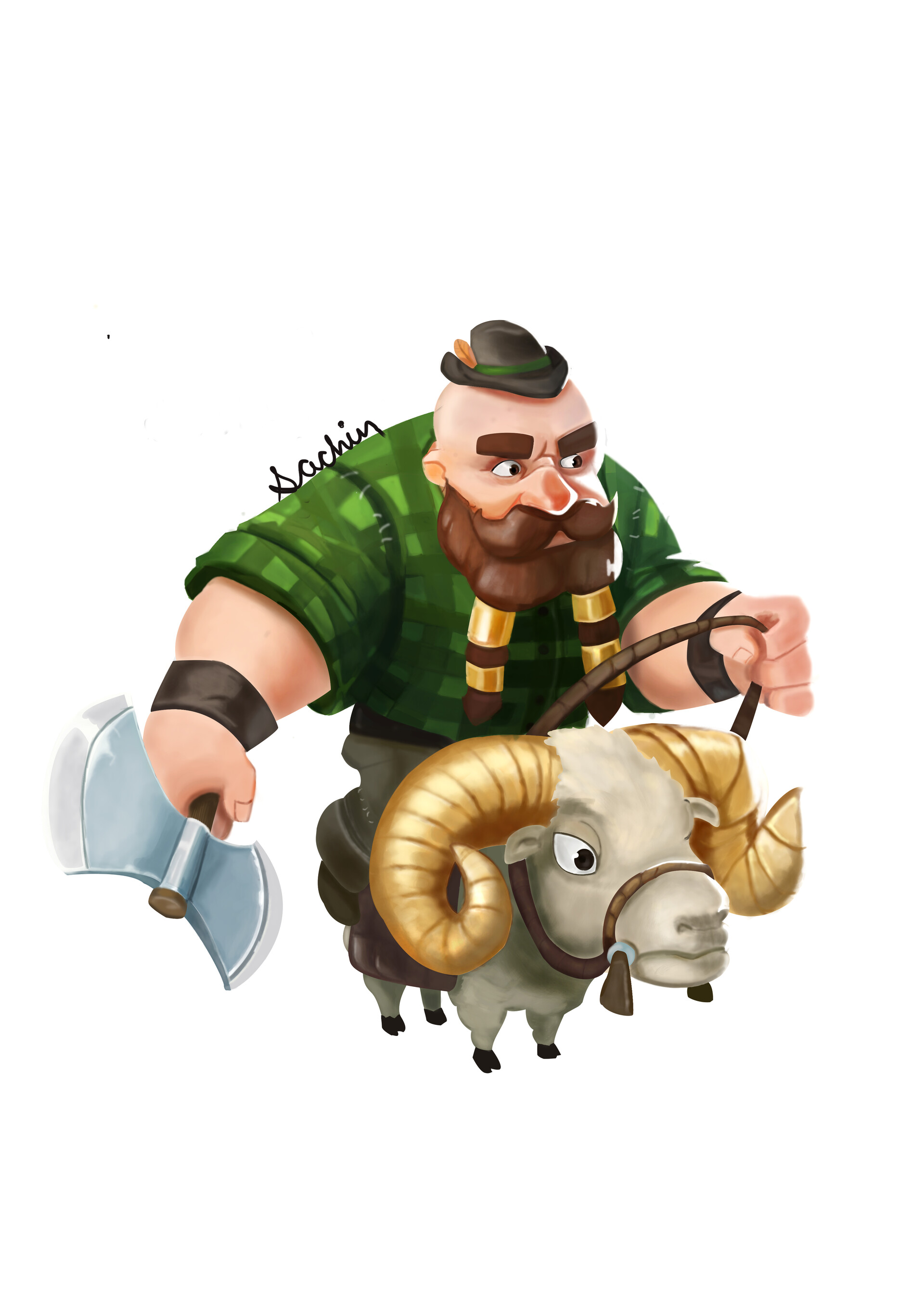 ArtStation - Cartoony Digital Painting