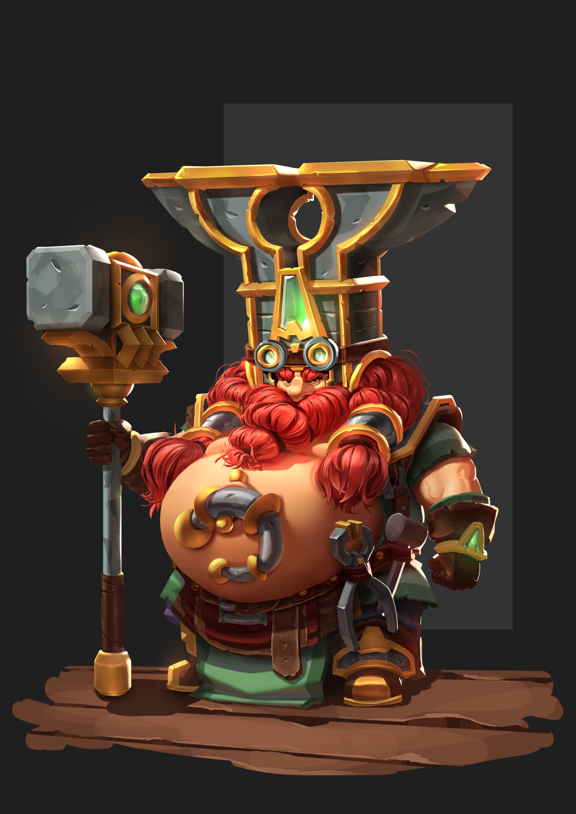 ArtStation - Dwarf Forge Master