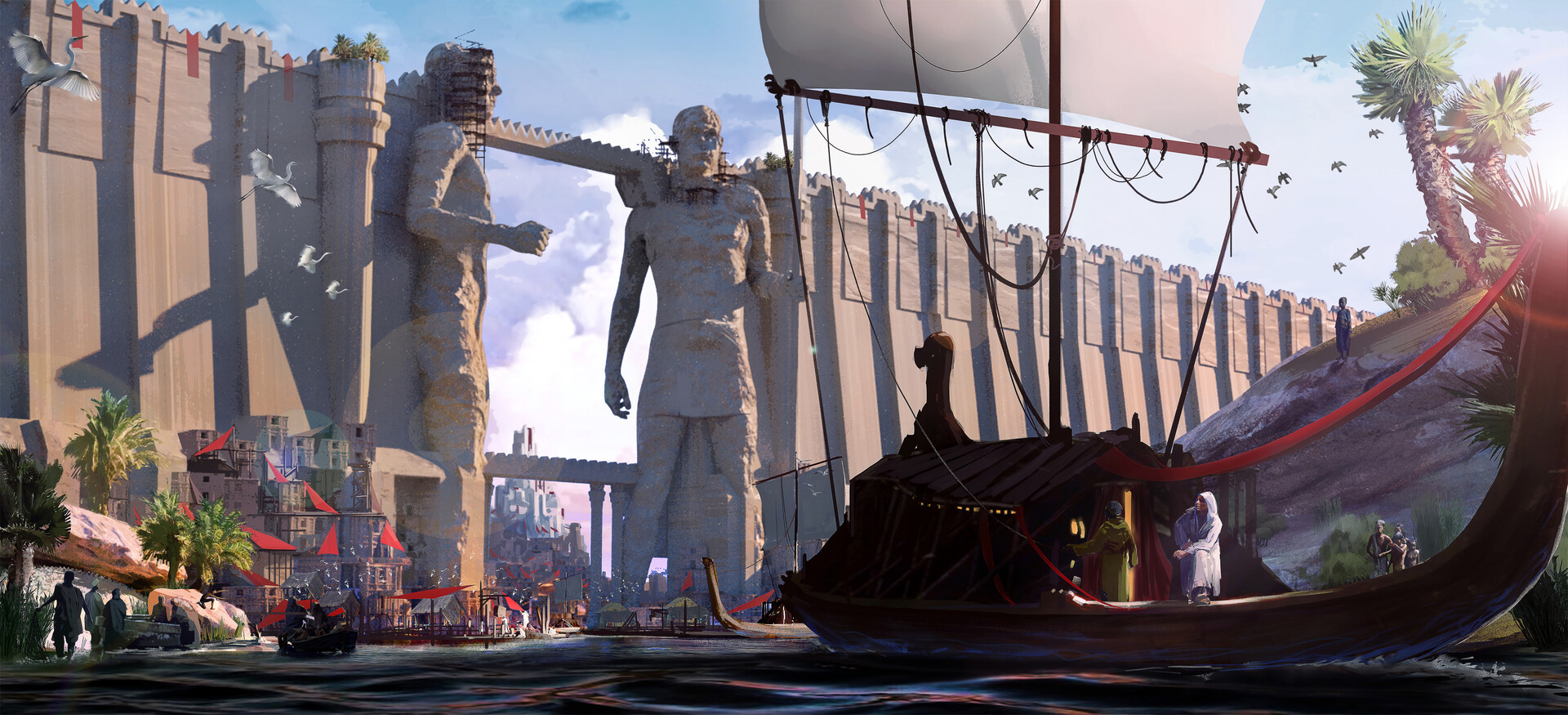 ArtStation - The ancient city of Marduk