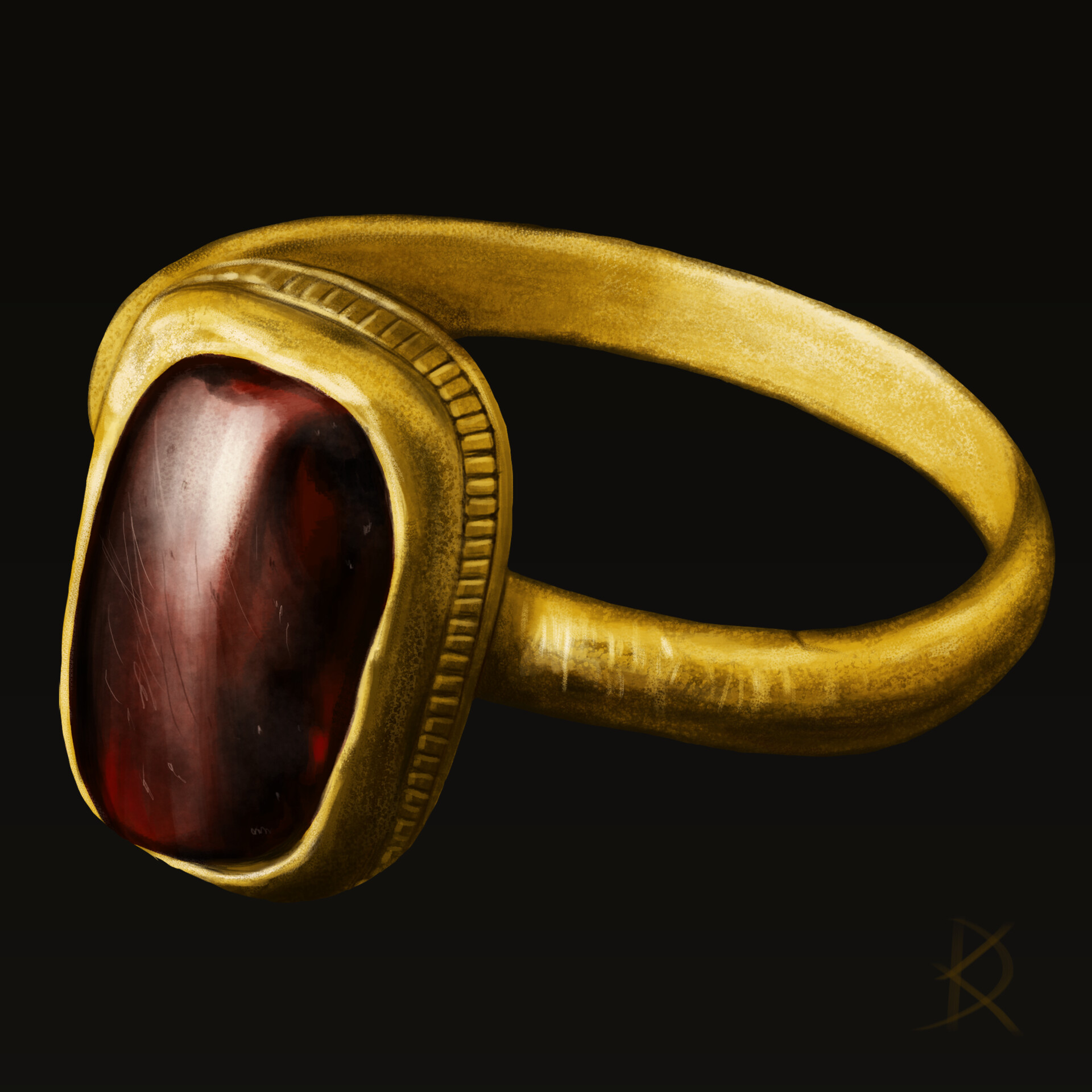 ArtStation - ancient rings
