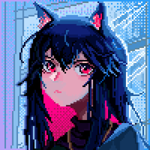 ArtStation - Neon Cat