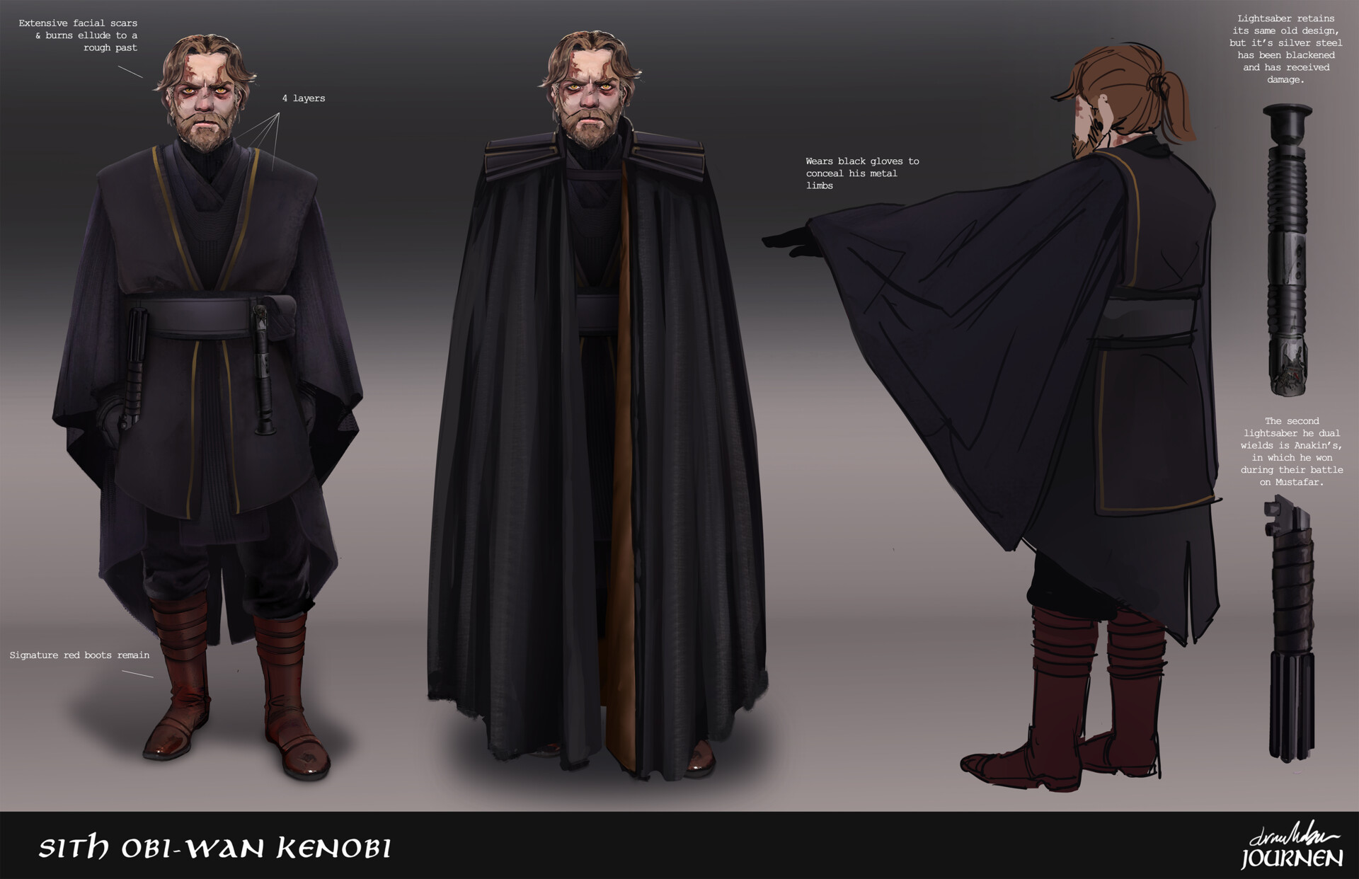 Obi Wan Concept Art