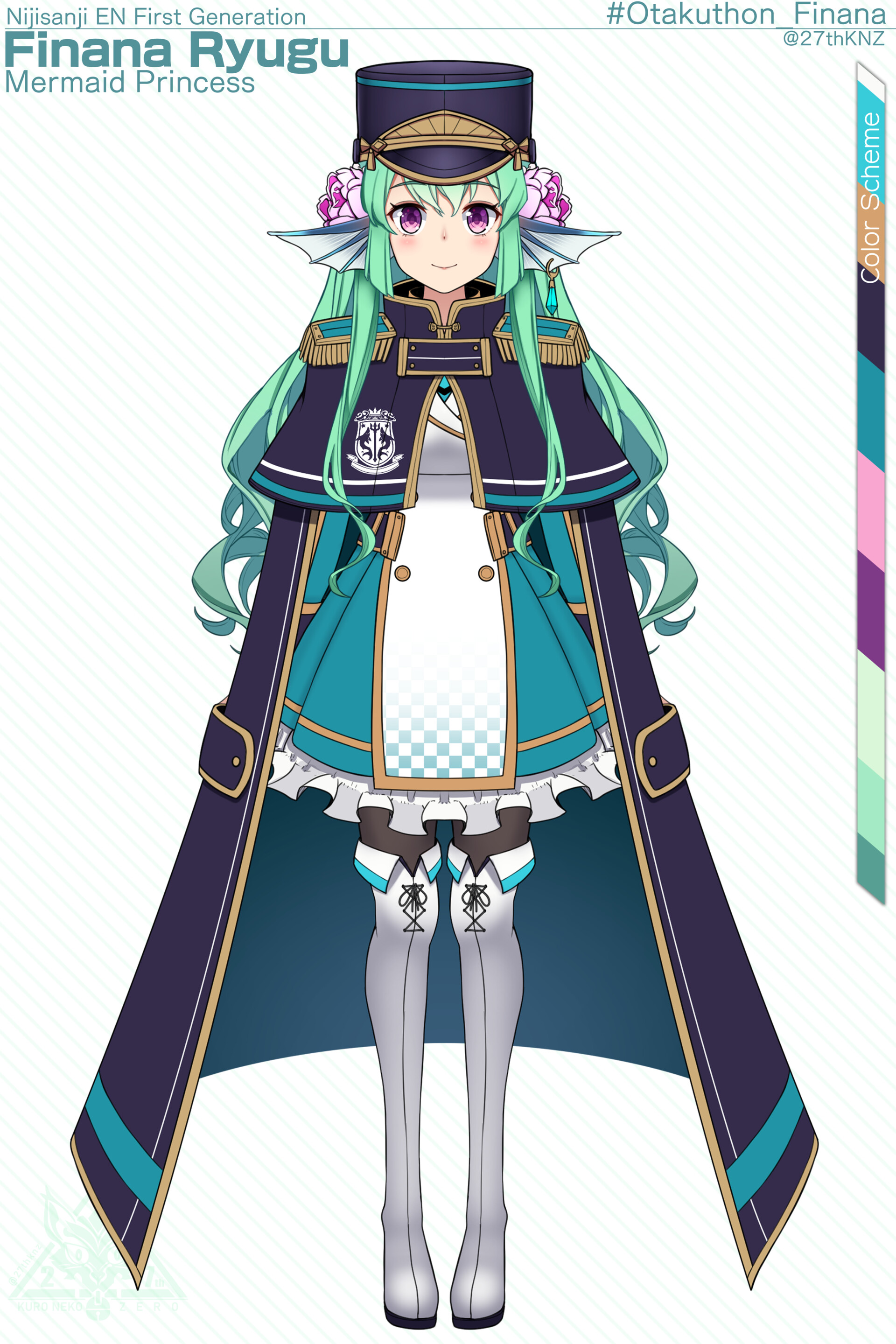 ArtStation - FanConcept - Finana Otakuthon Concept Design