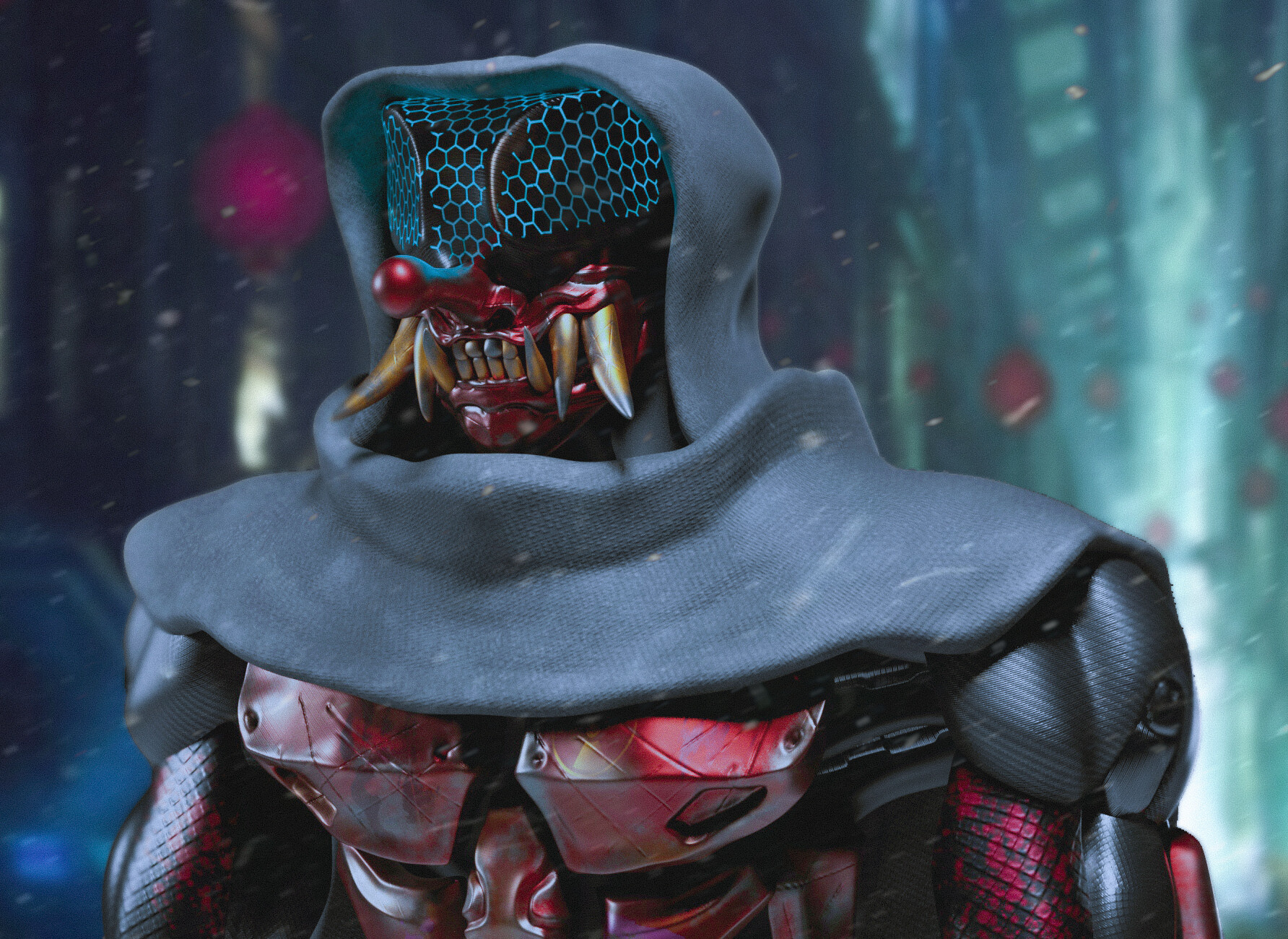 ArtStation - Cyber Tengu