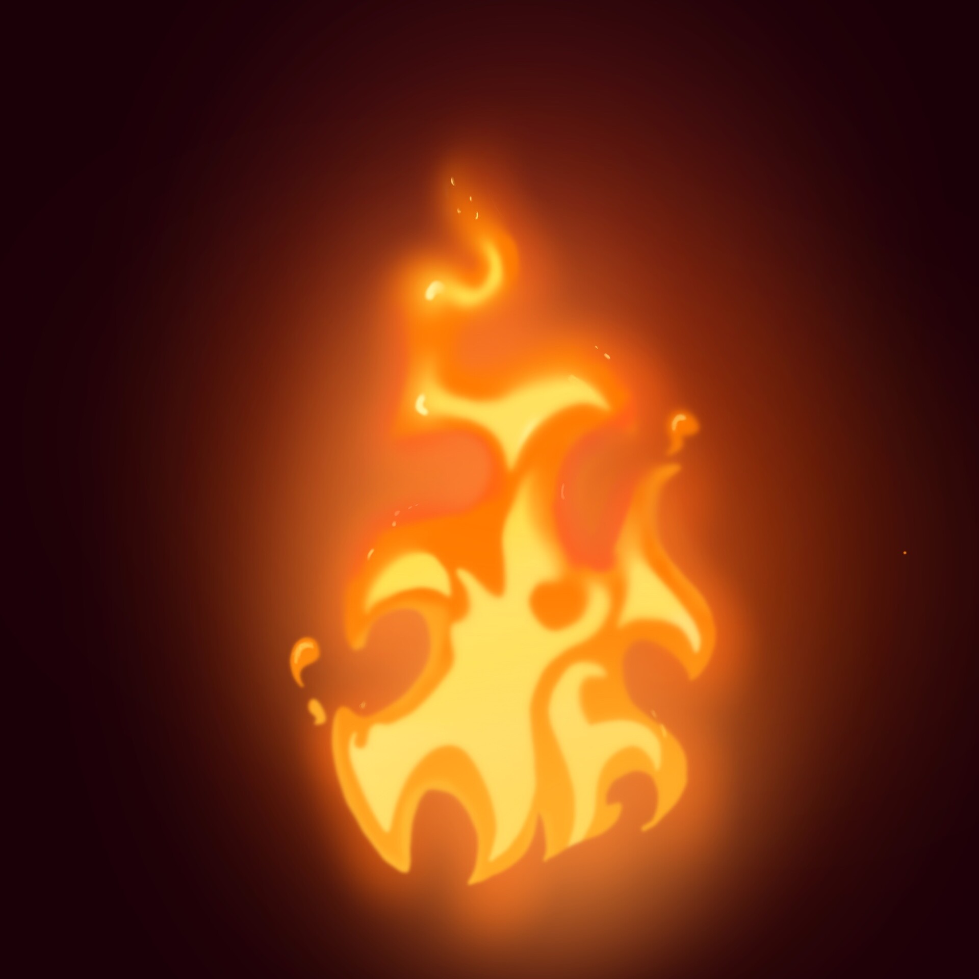 ArtStation - Fire Icon