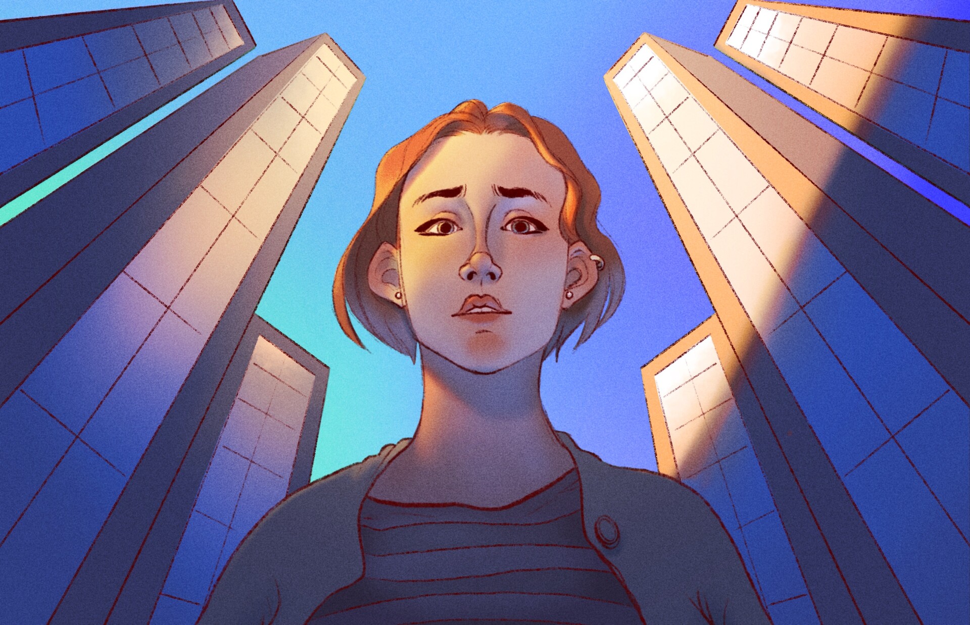 ArtStation - City Sunrise