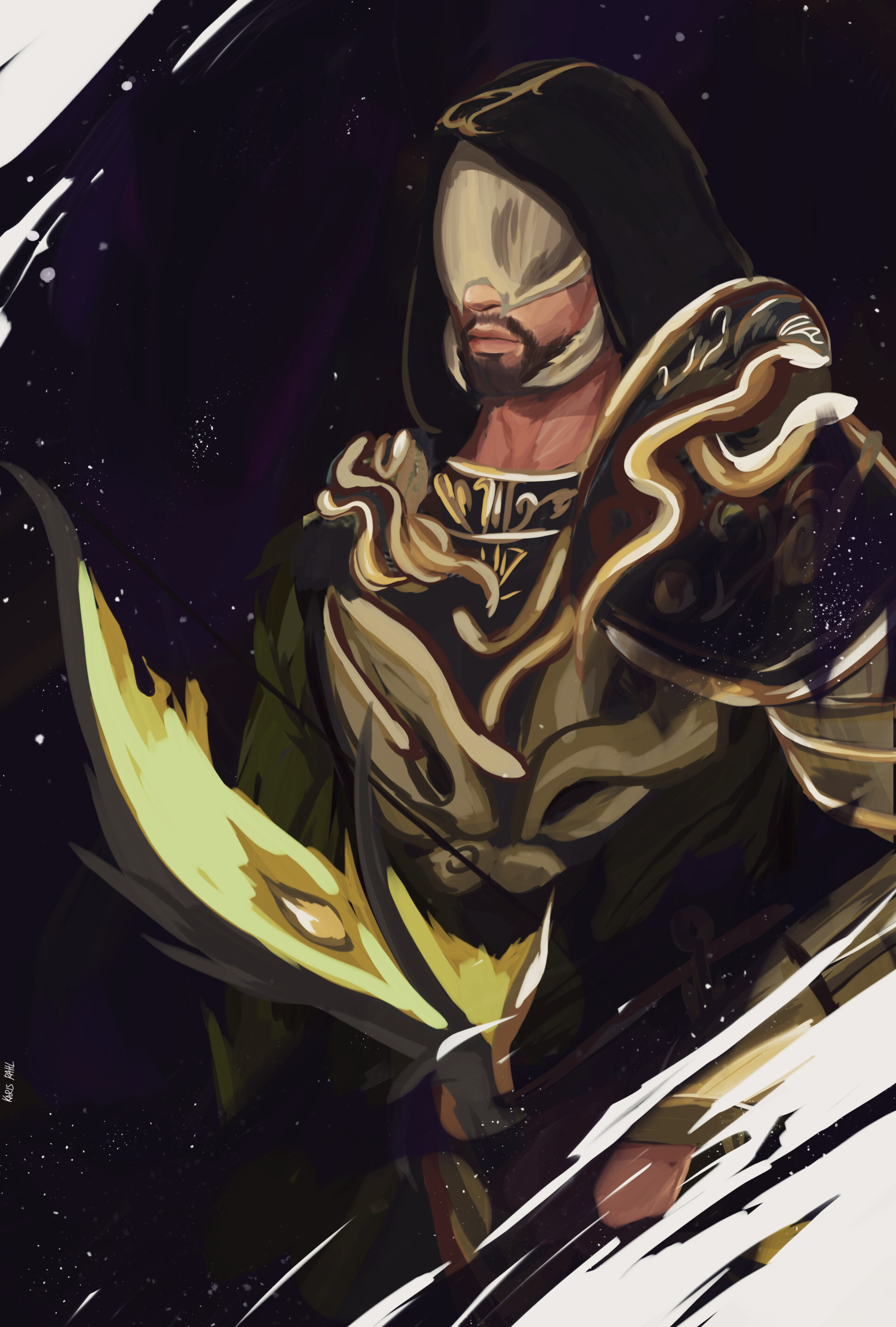 ArtStation - THE ELDERSLAYERS: Al-Hezmin, The Hunter