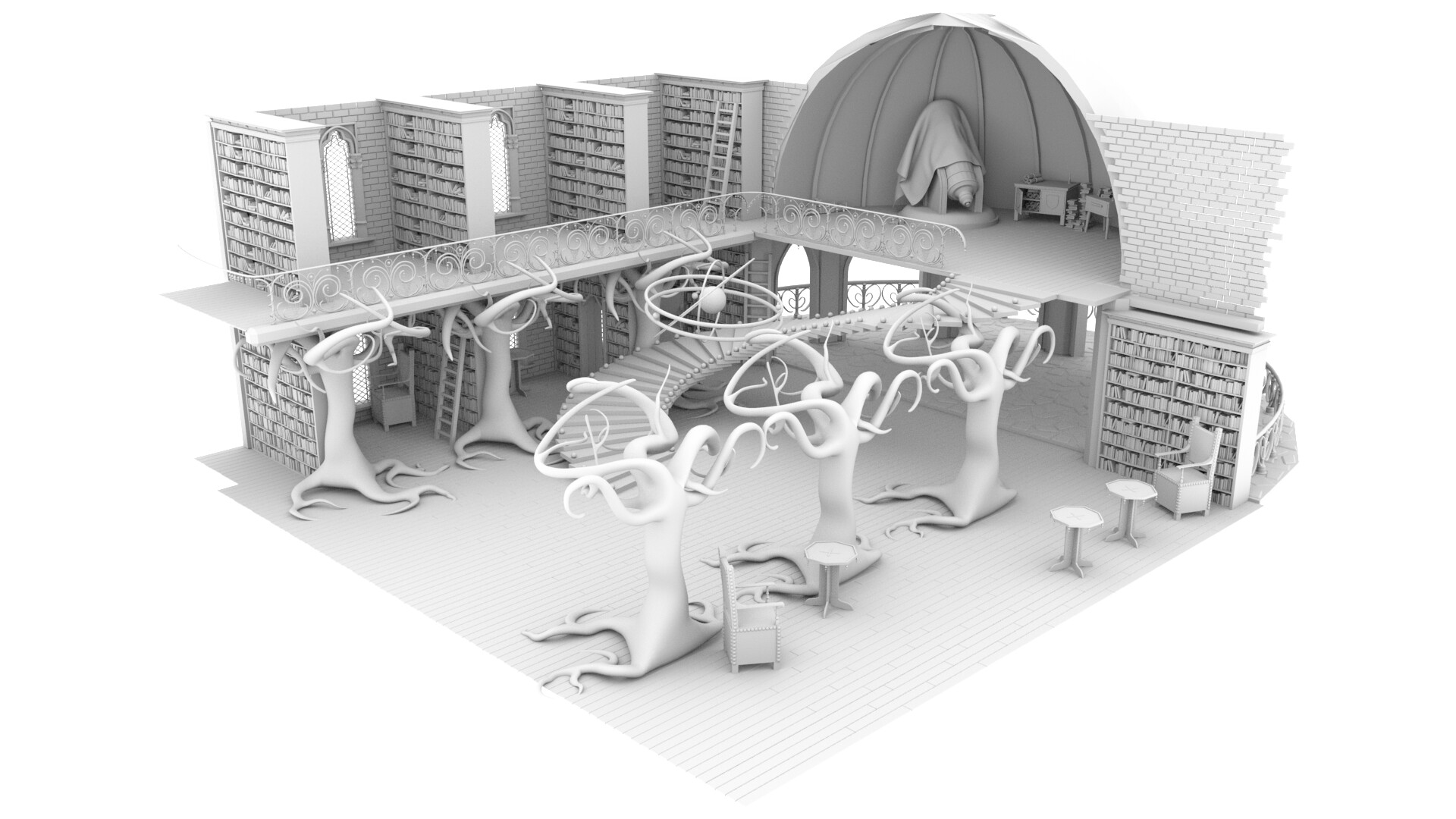 ArtStation - 3D Medieval project