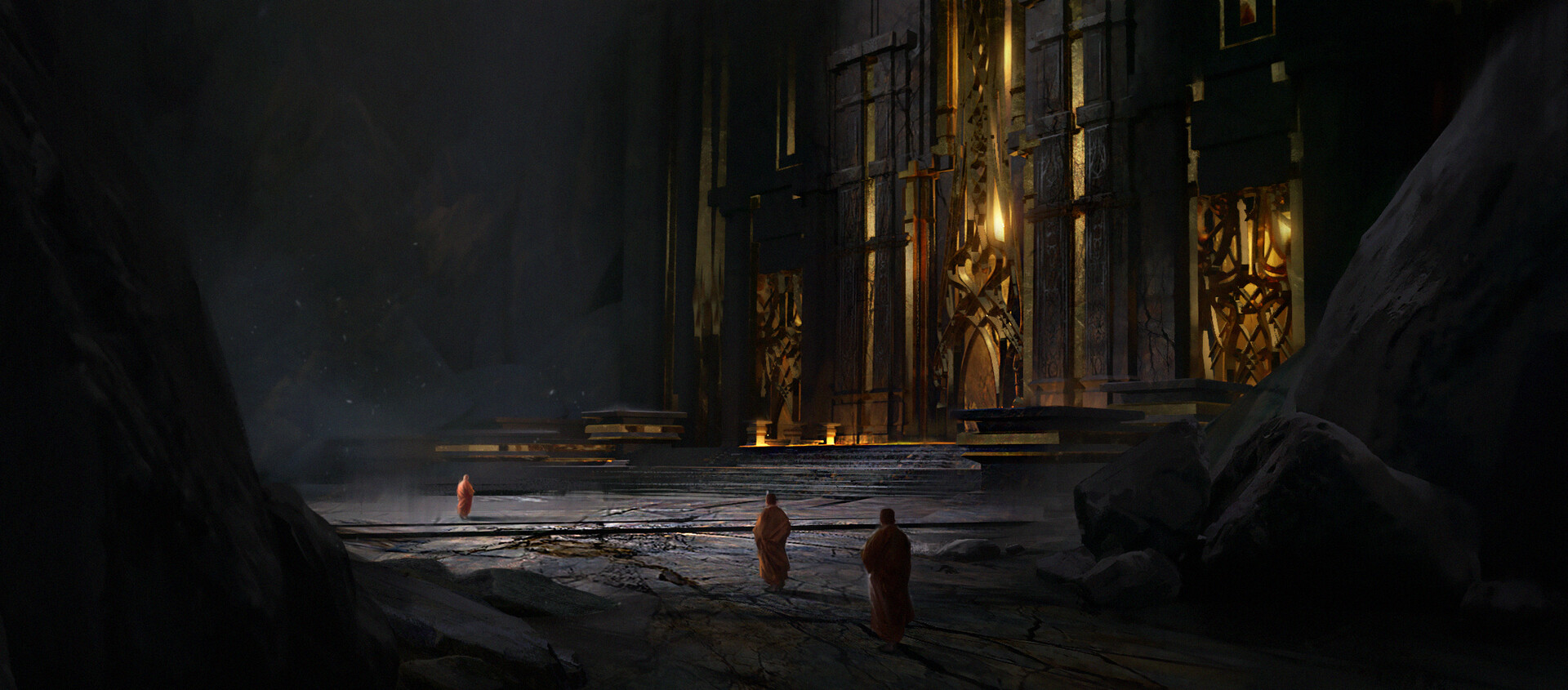 ArtStation - Temple gate