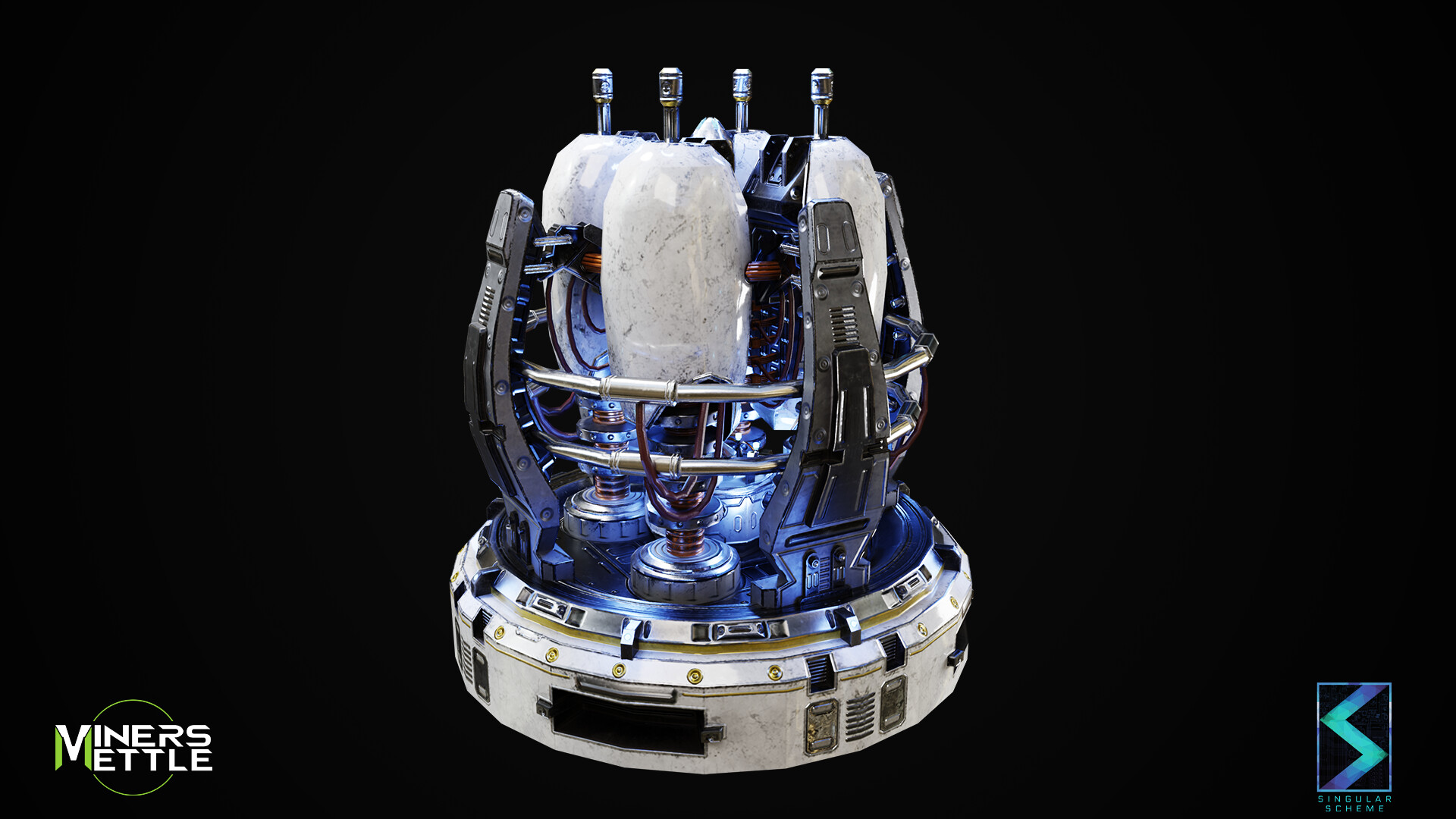 ArtStation - Miner's Mettle Mini Shield Generators