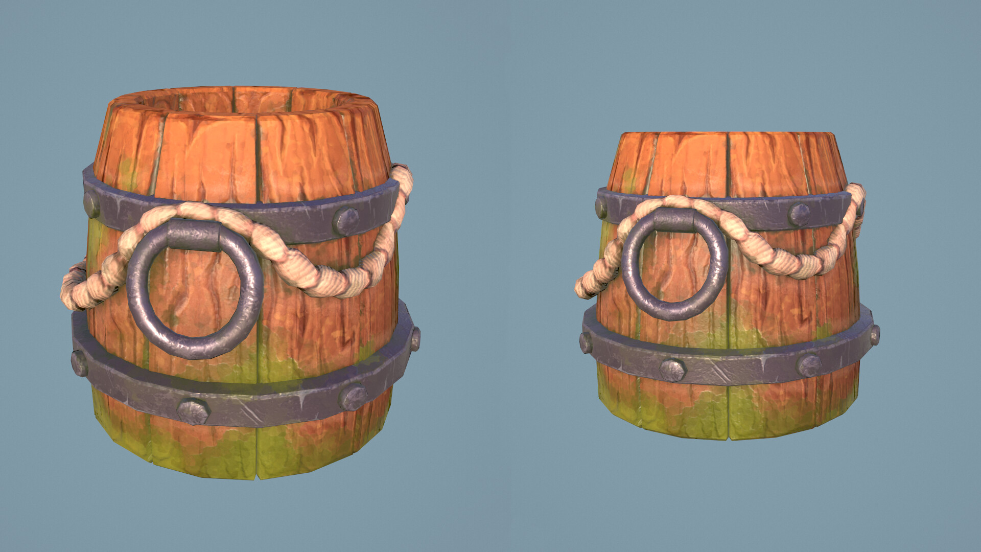 ArtStation - Stylized Barrel