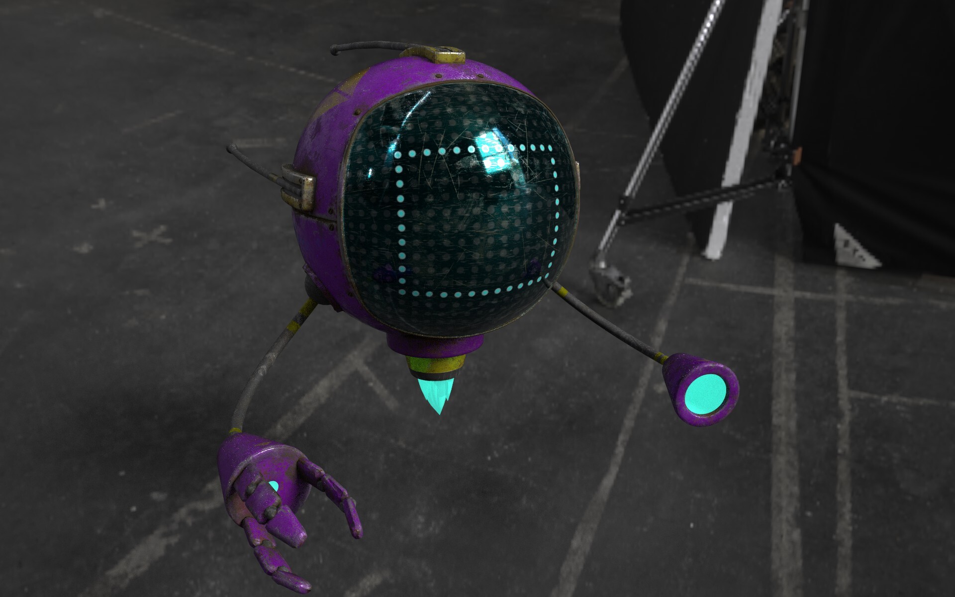 ArtStation - Flying bot squid game