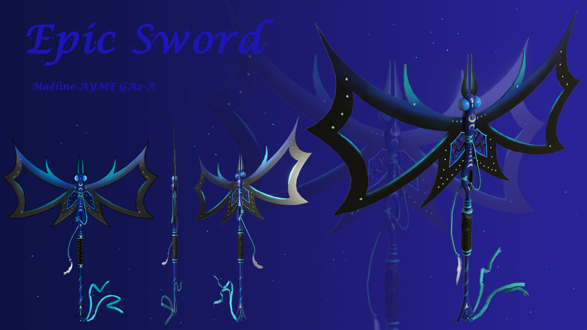 ArtStation - Epic Sword 3D Project
