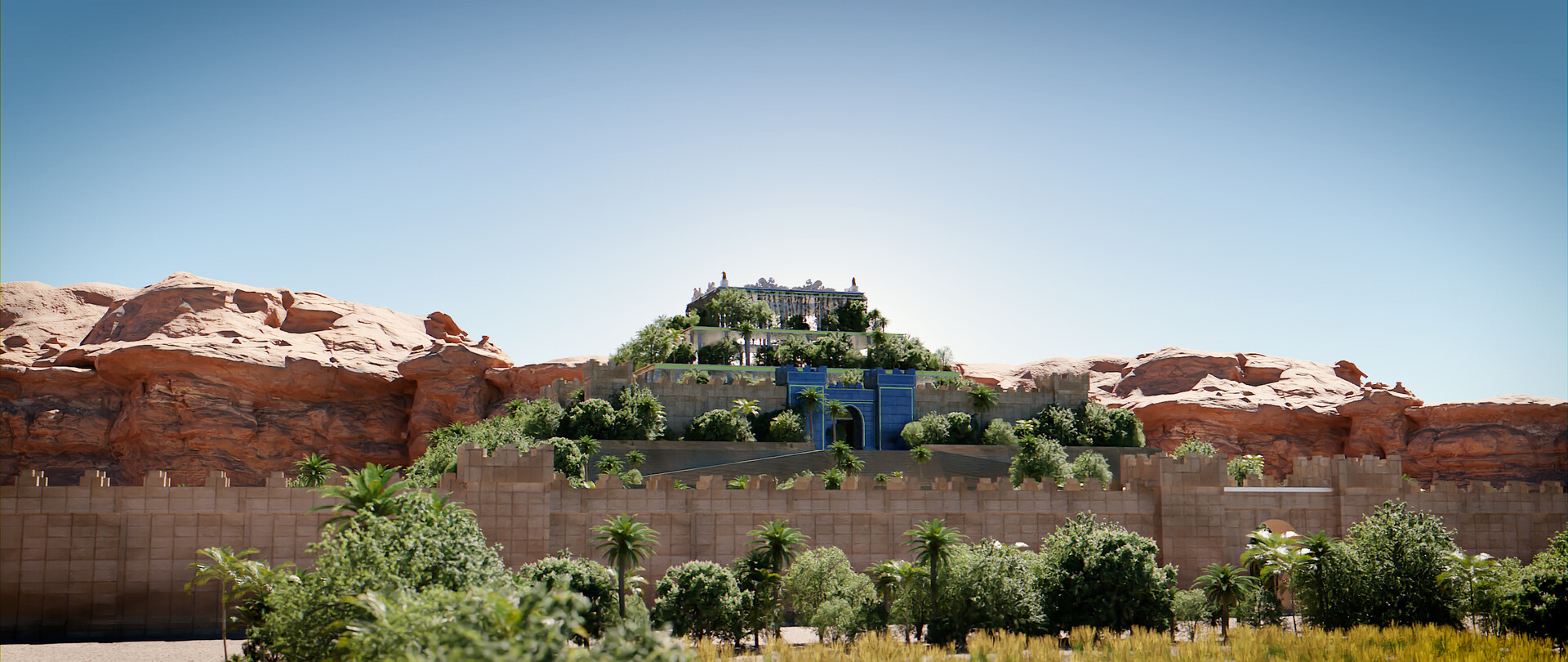 Hanging Gardens Of Babylon National Geographic