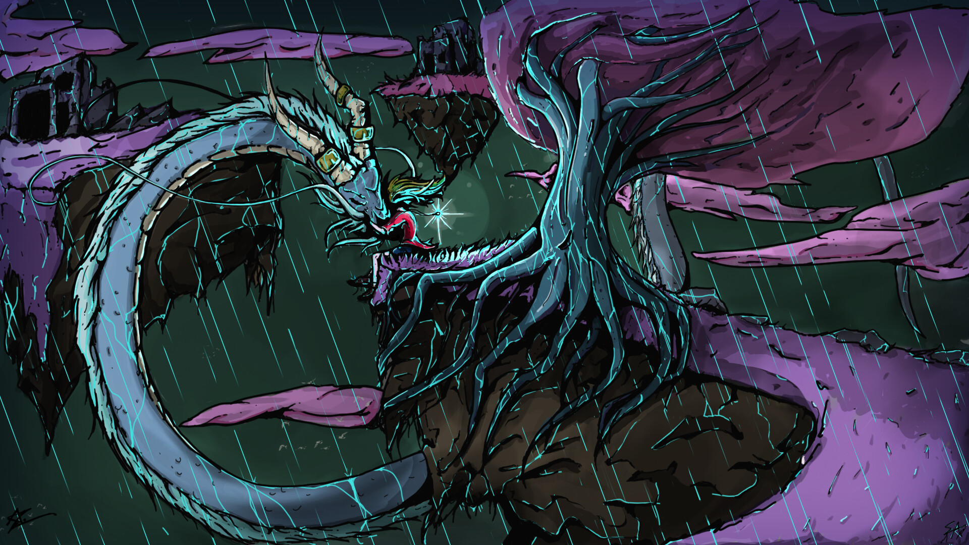 ArtStation - Emotional support Dragon