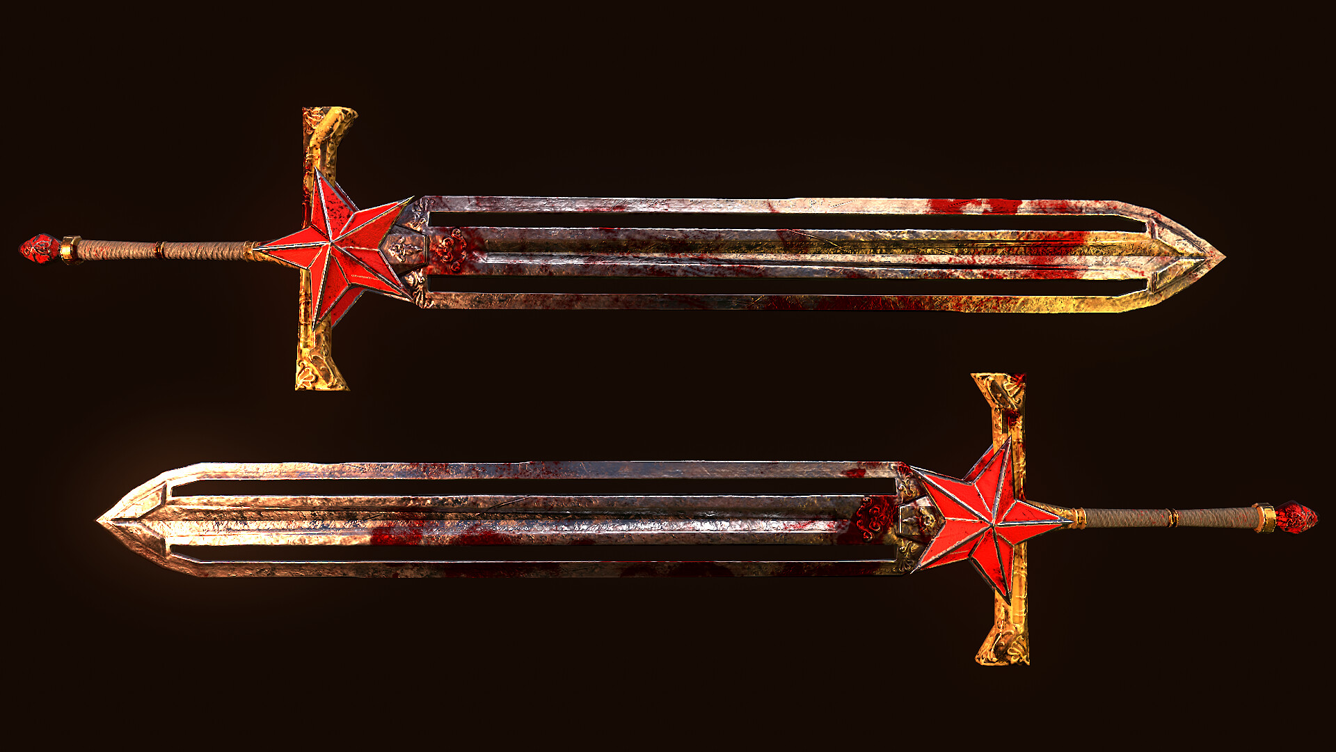 ArtStation - "Sickle and Sword"