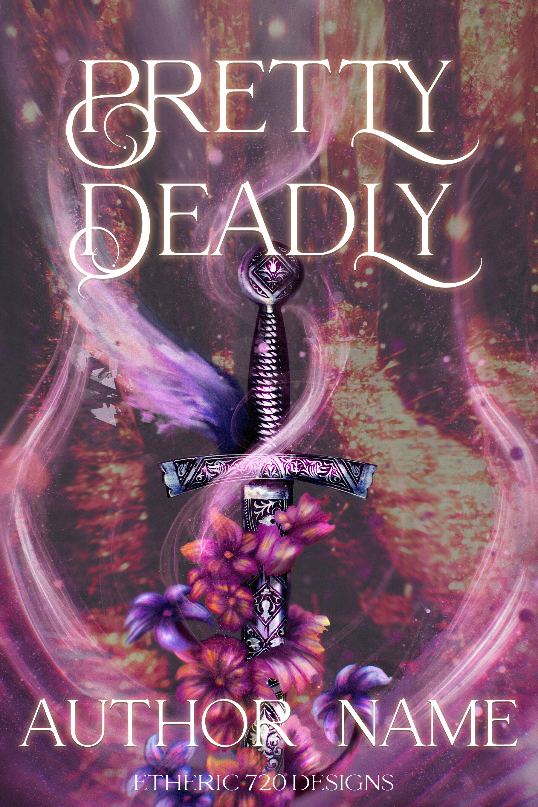 ArtStation - Pretty Deadly Book Cover for Etheric Designs | Semi ...