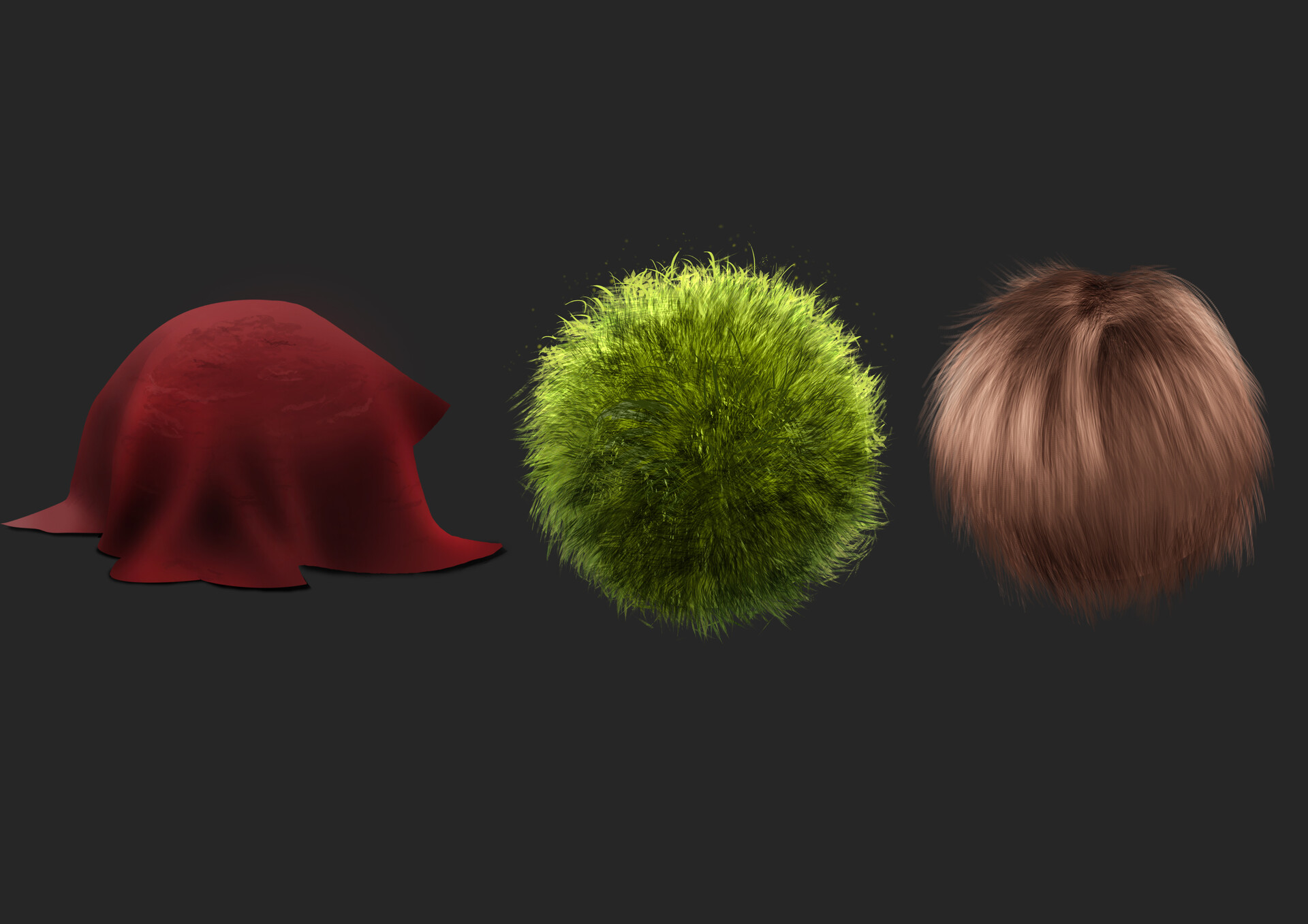 ArtStation - Material texture practice