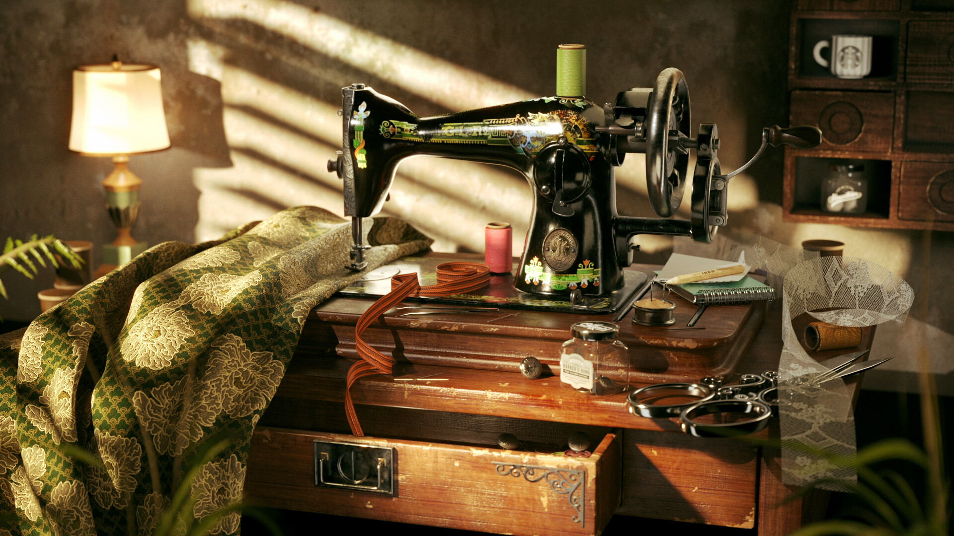 ArtStation - Sewing Machine