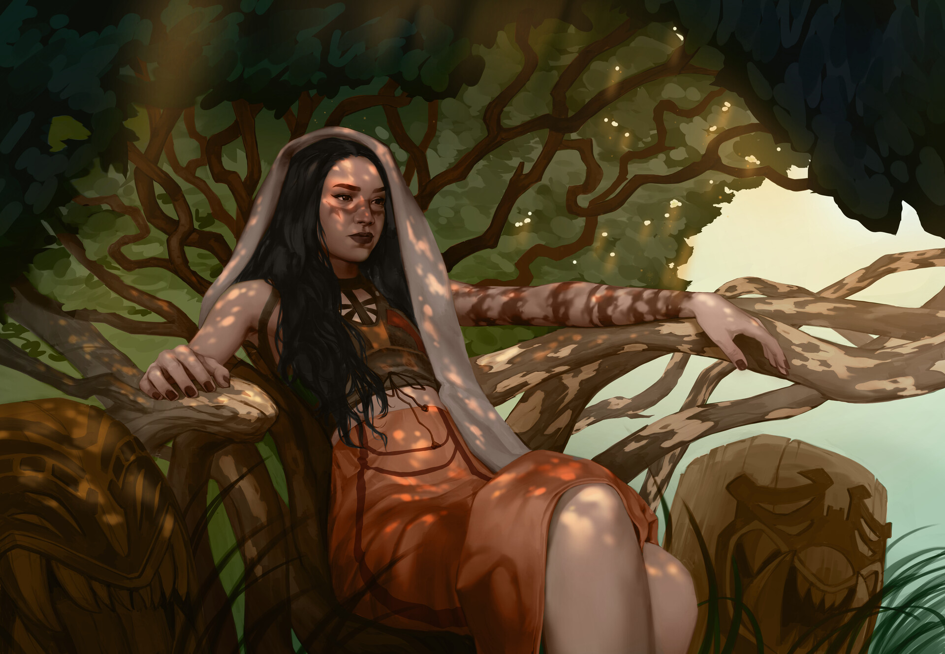 ArtStation - Voodoo witch