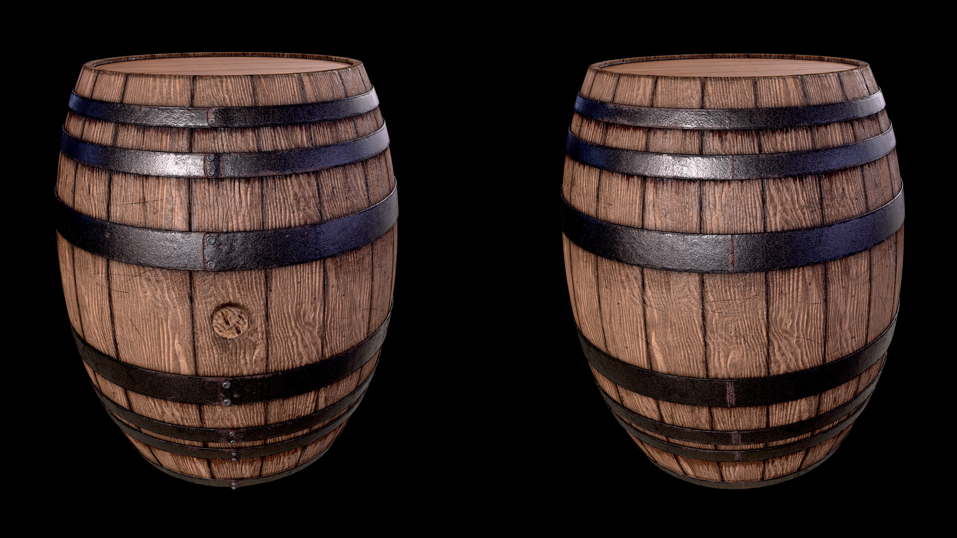 Ivan Chekrygin - Wood Barrel Desk - Potato Art Jam