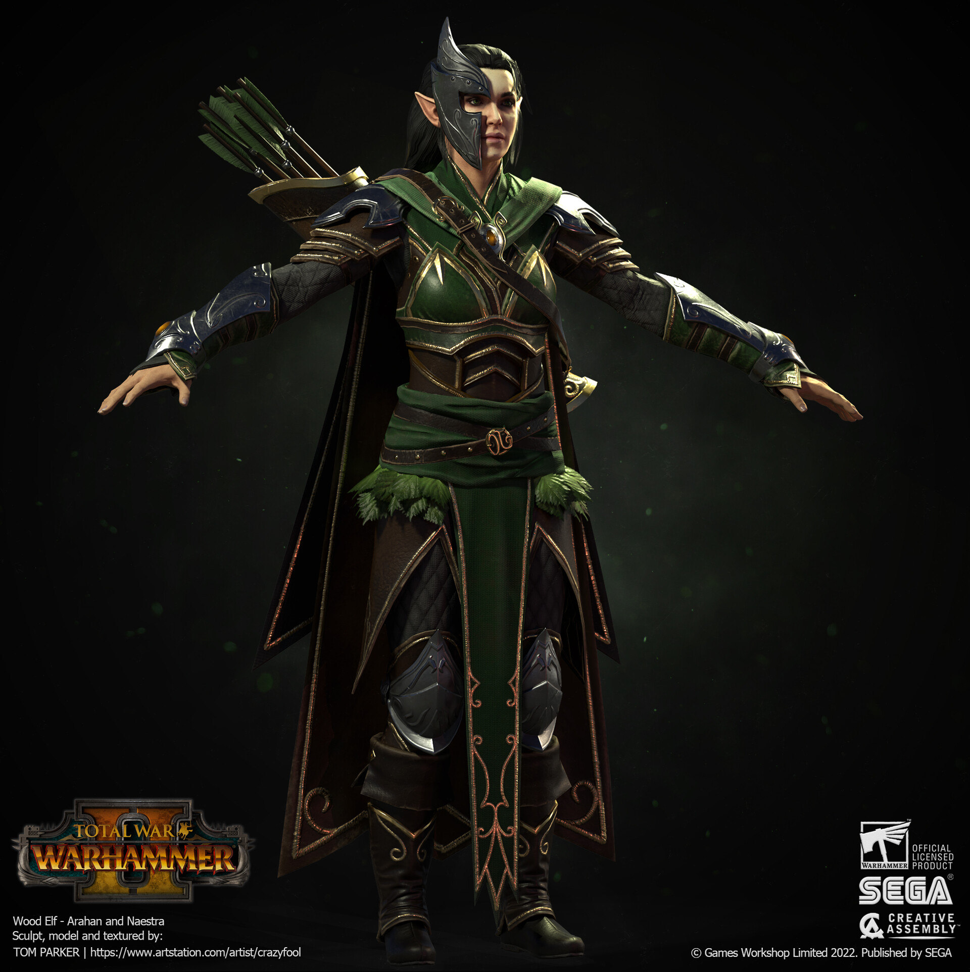 Tom Parker - Arahan and Naestra - Total War : Warhammer 2