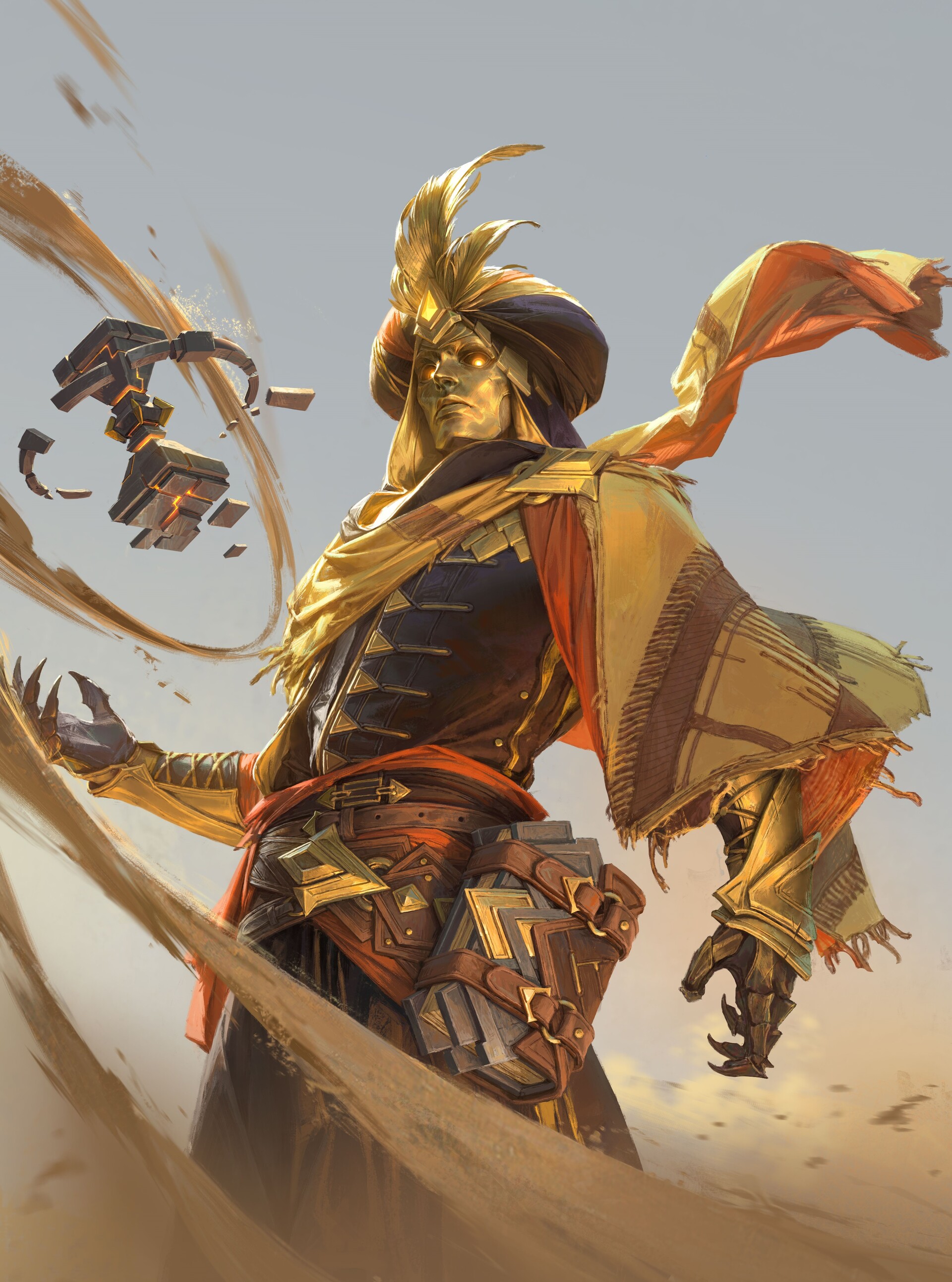 Desert Mage by Kuside Sangu : r/ImaginaryWizards