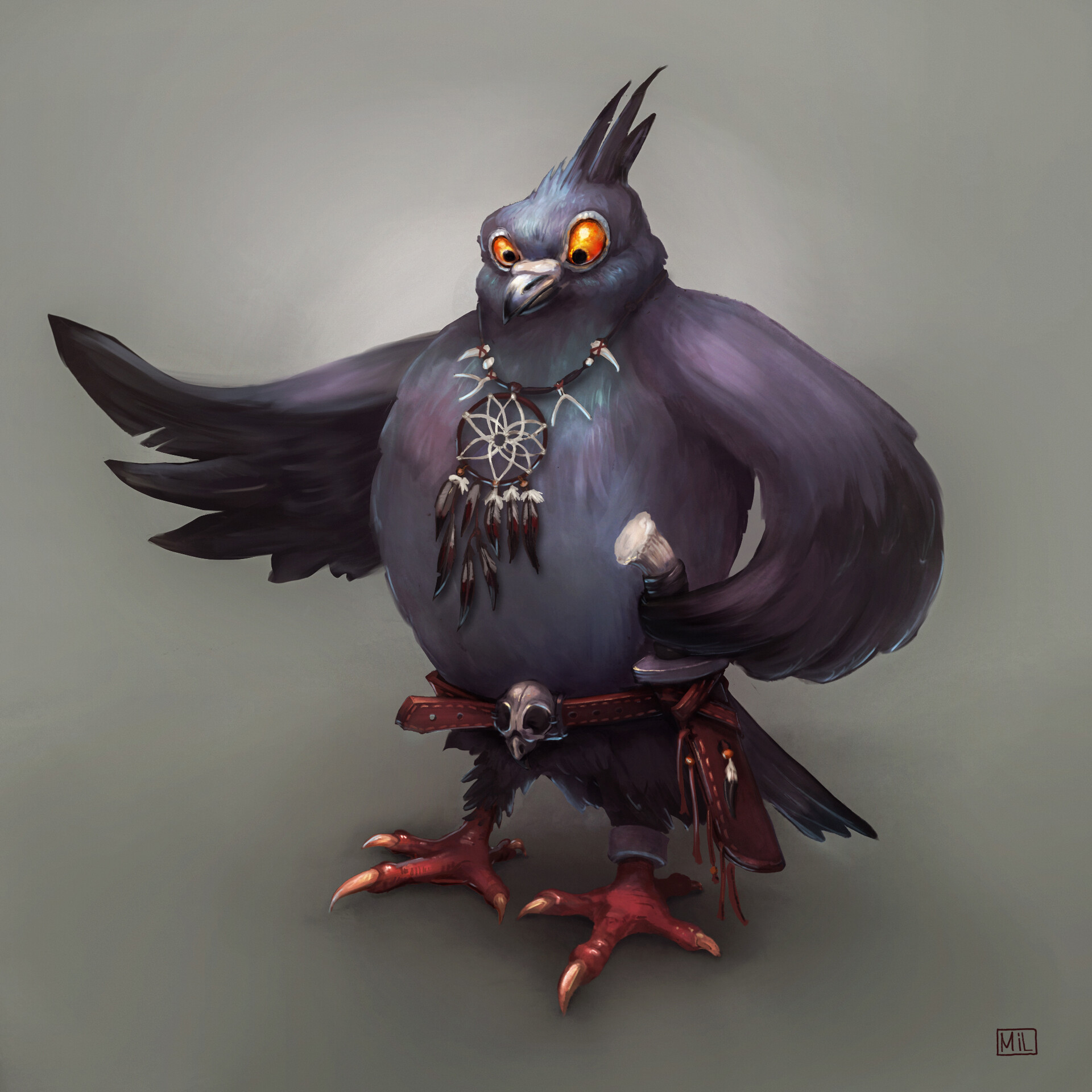 ArtStation - Pigeon Warrior