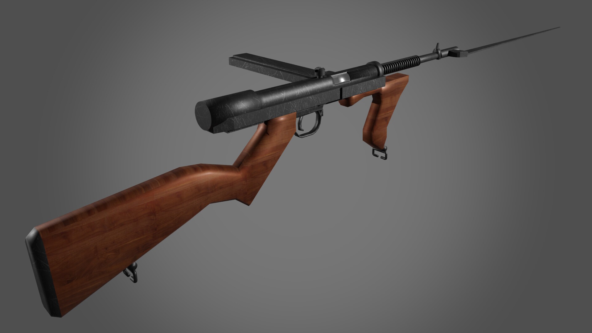 ArtStation - Griffon Submachine Gun