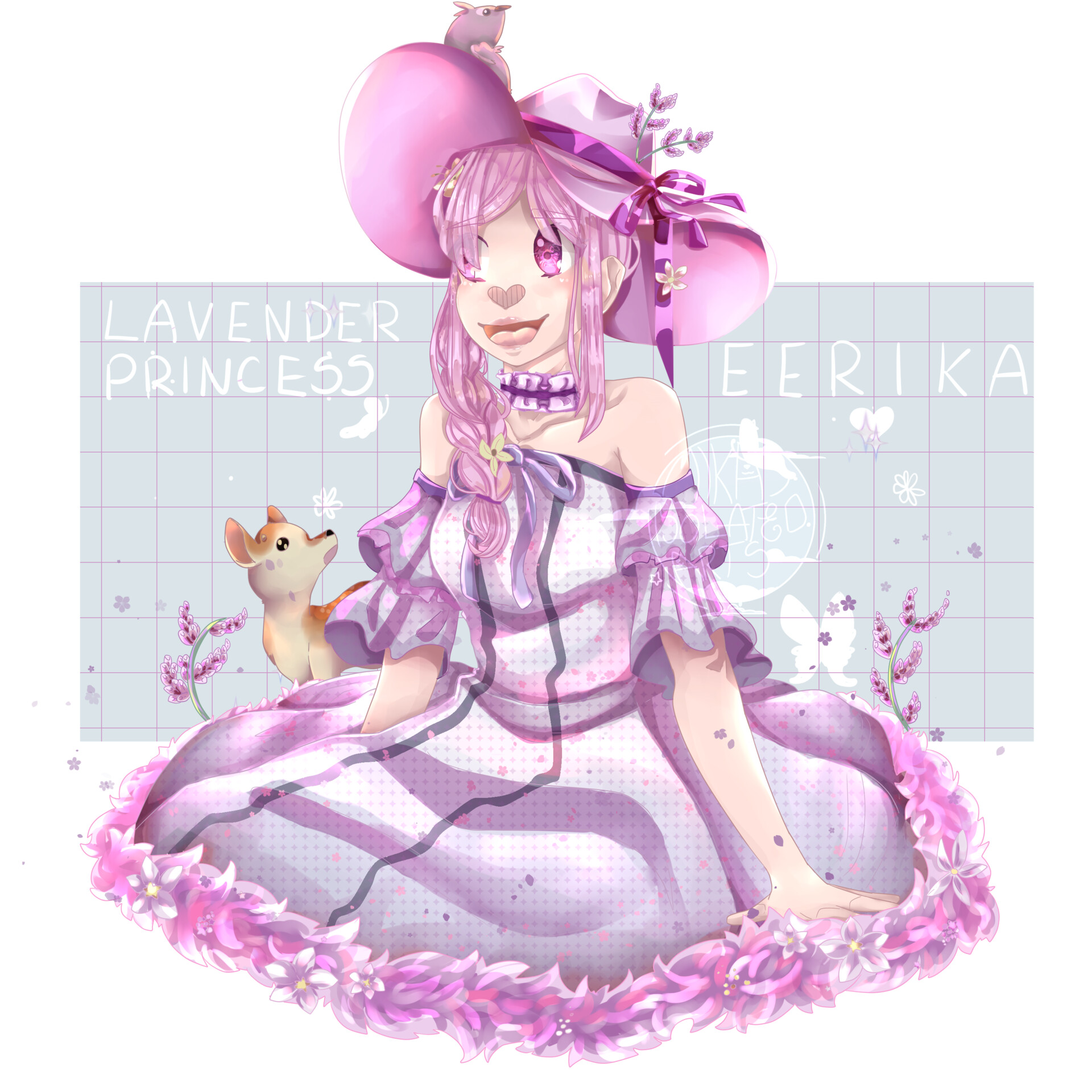 ArtStation - Lavender Princess (Character Concept/Design)