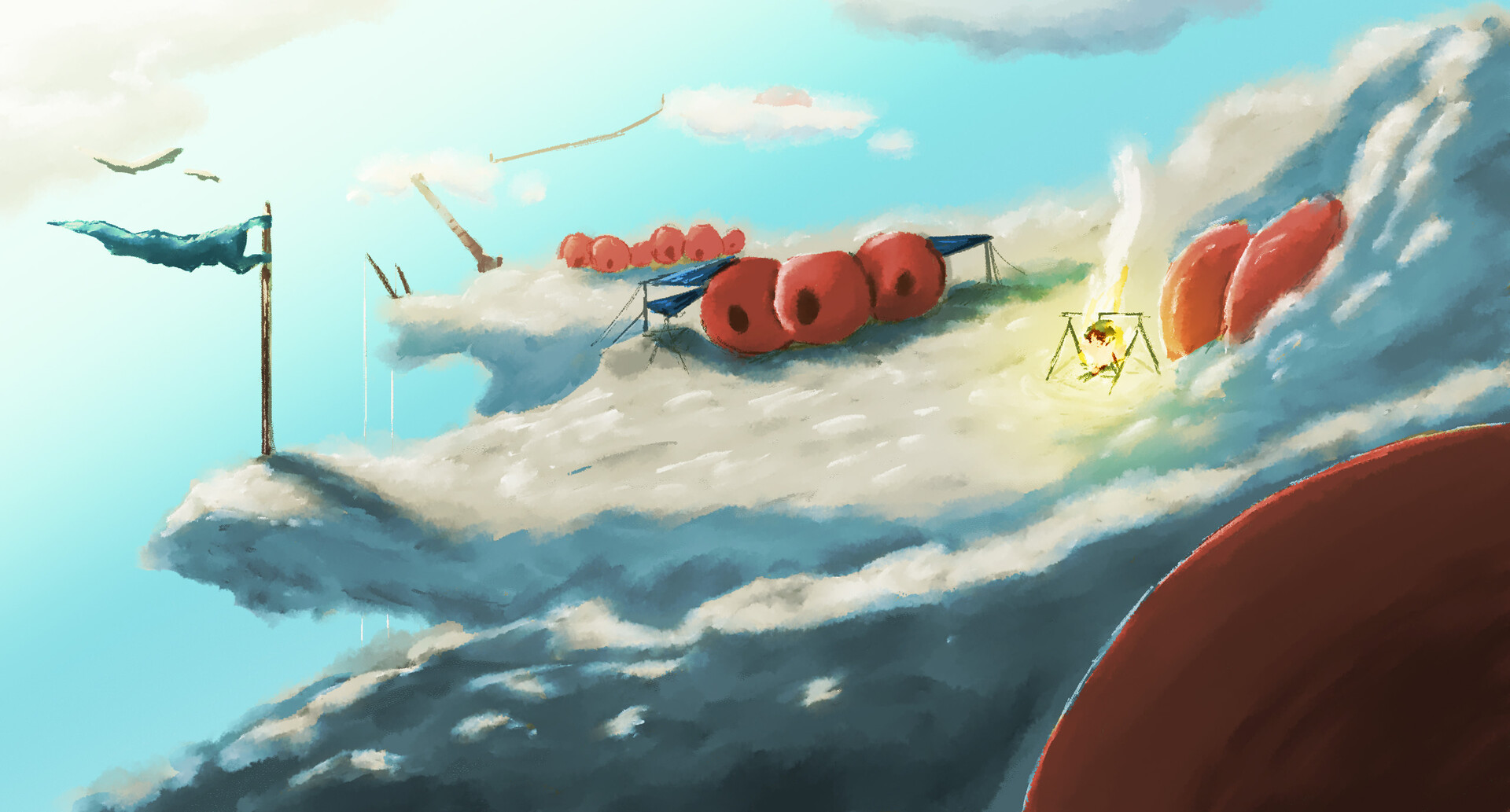 ArtStation - NUA Games Art Year 2: Project 3 - The Hideout