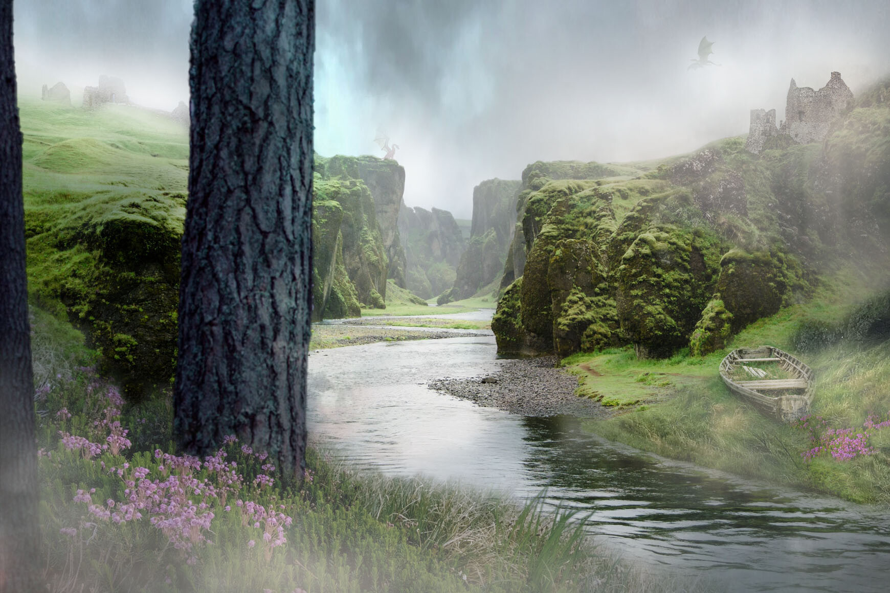 ArtStation - NUA Games Art Year 2: Project 5 - Photocompositing