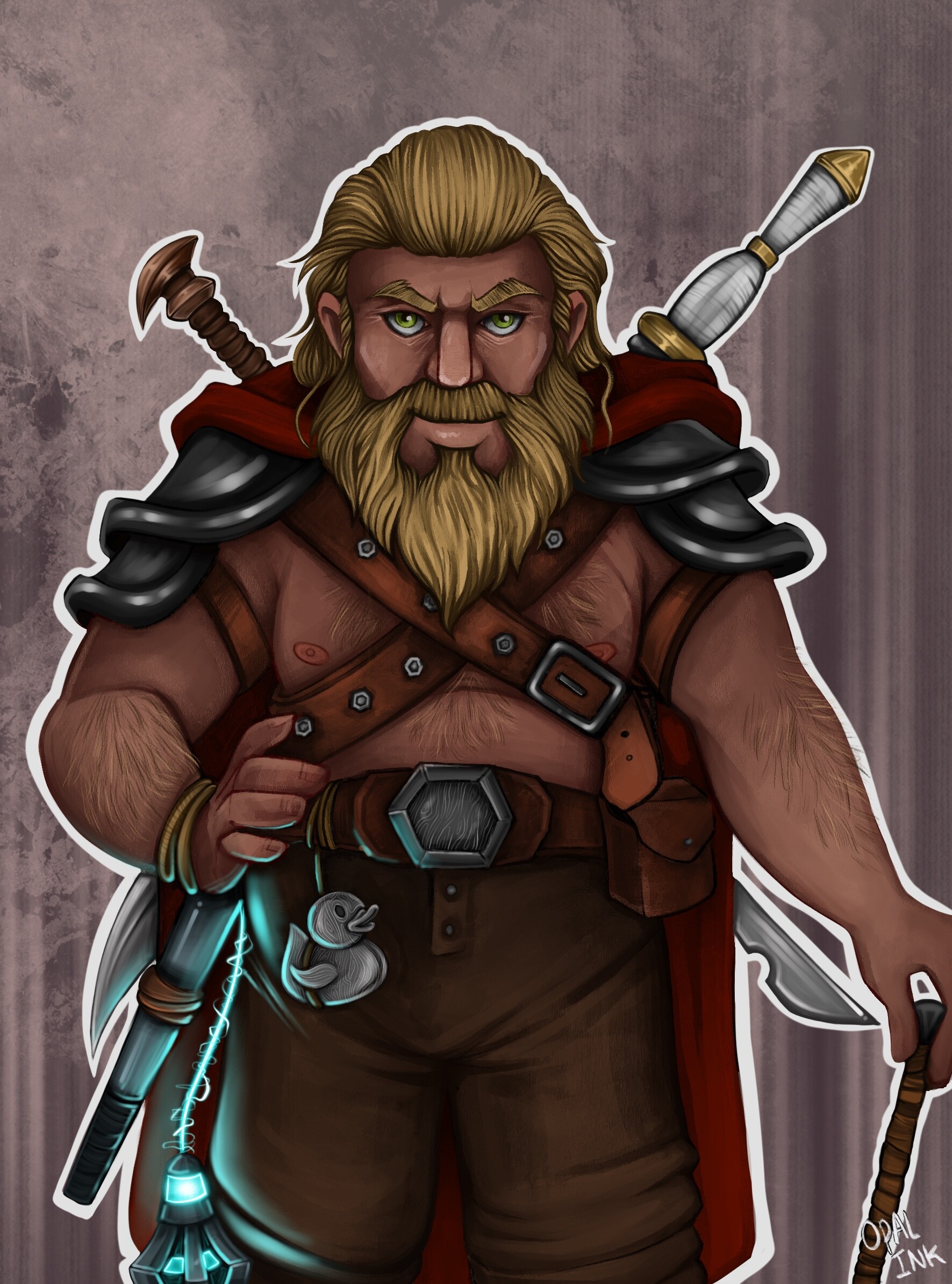 ArtStation - Commission - DnD Character