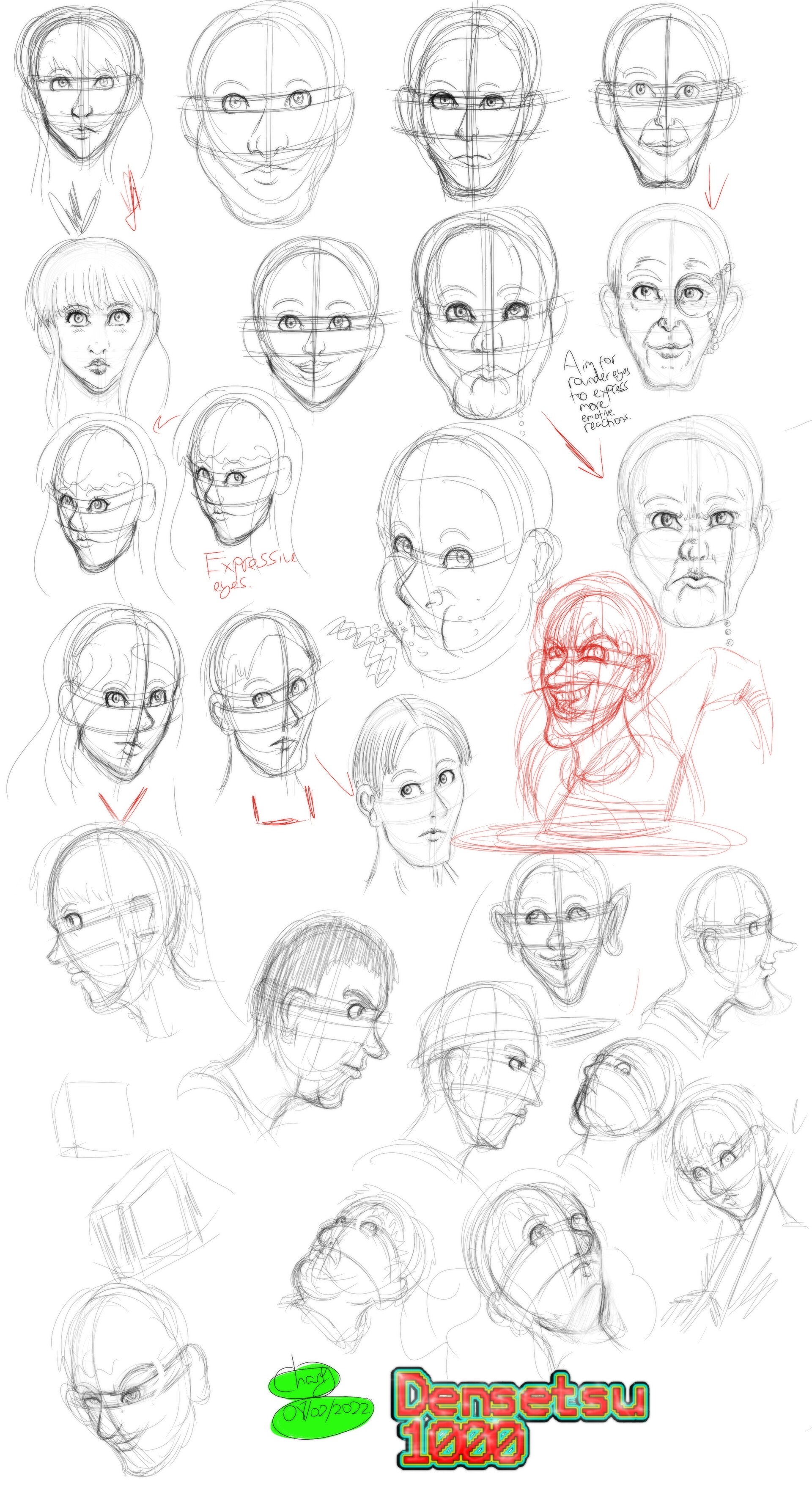 ArtStation - Digital Sketch Practice - 08/02/2022