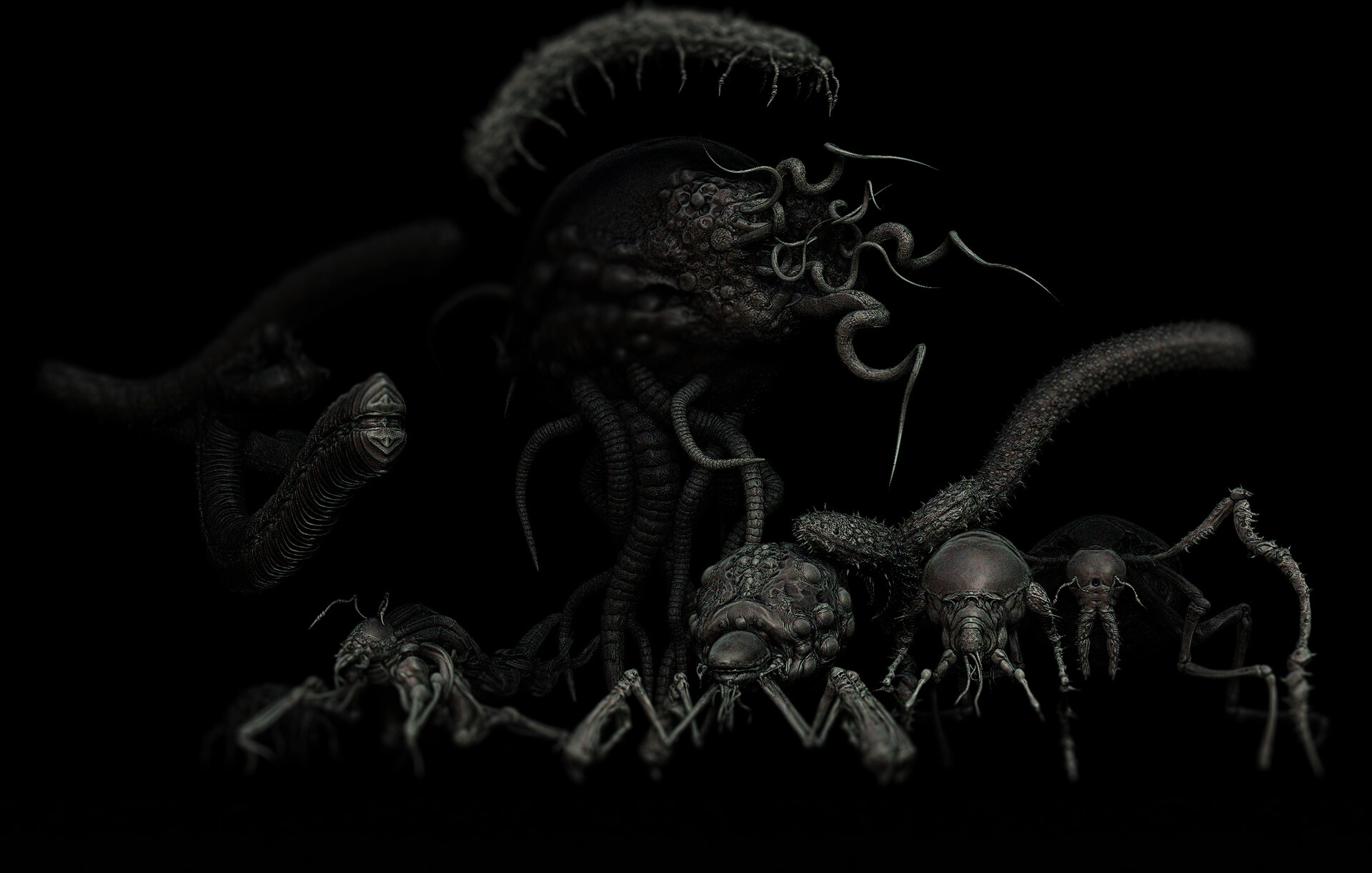 ArtStation - Creature kitbash pack first look