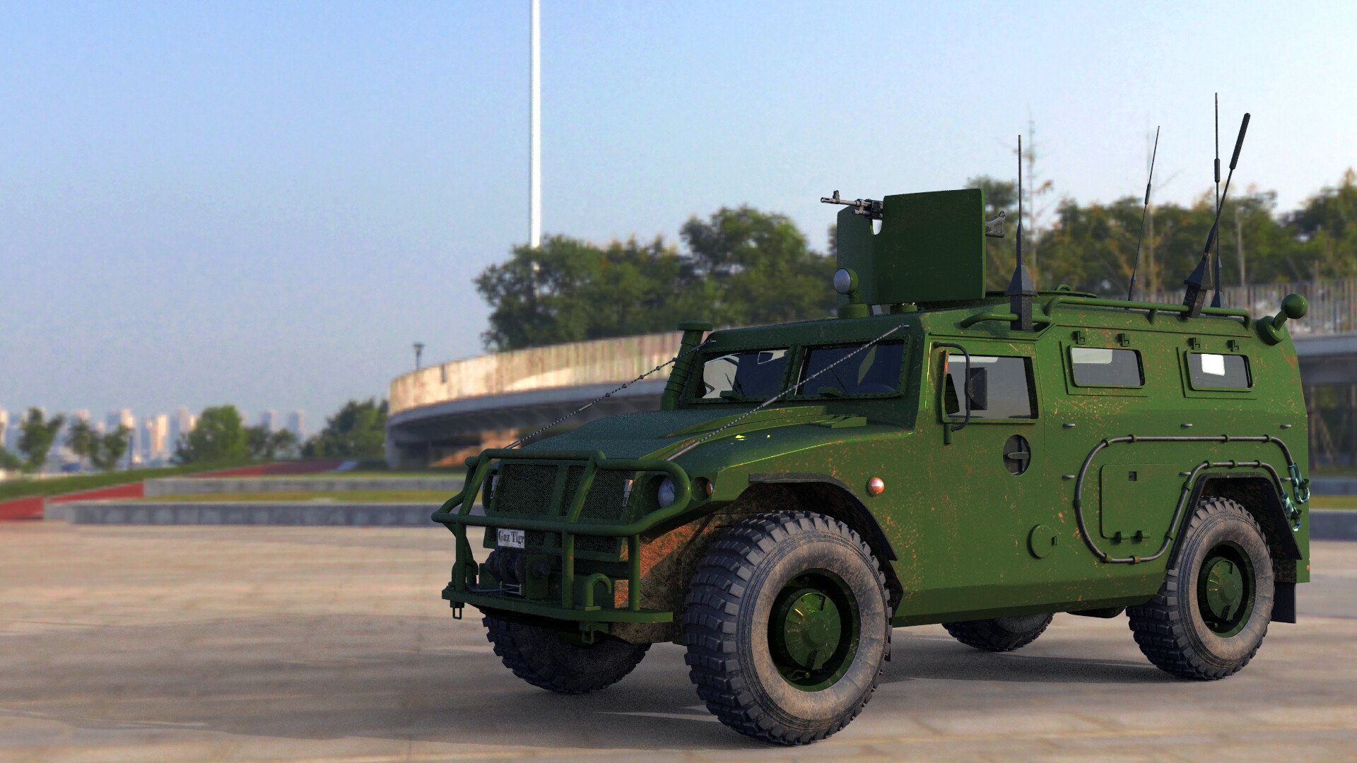 ArtStation - Gaz Tigr